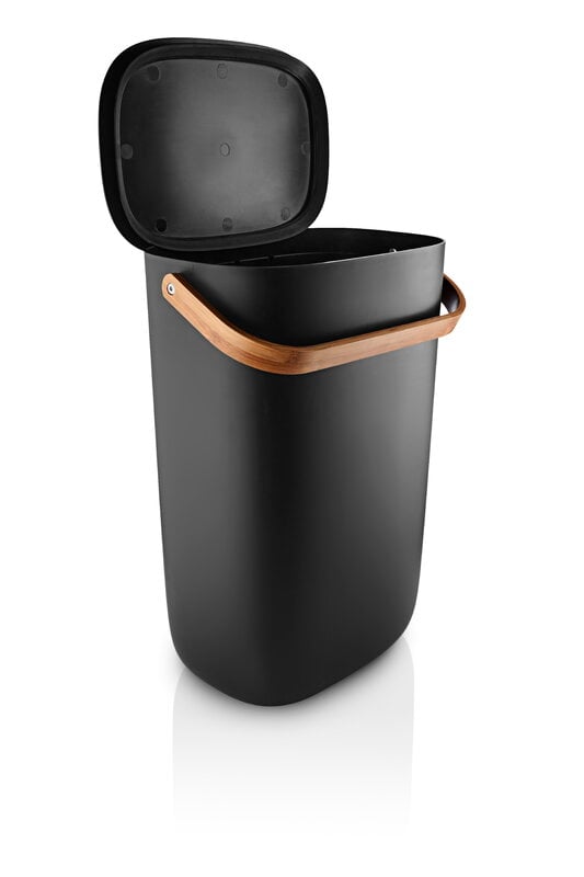 Eva Solo Reflect recycling waste bin, 33 L, black | Finnish Design Shop