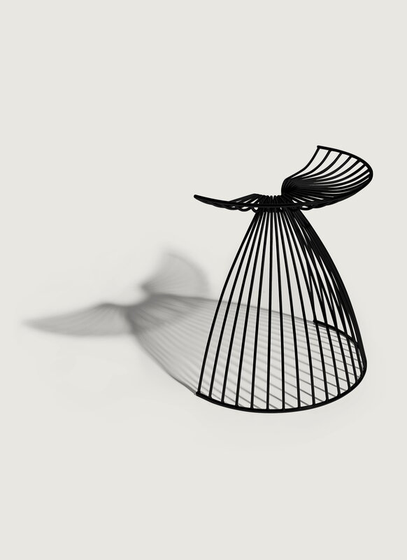 Møbel Copenhagen Tabouret Angel, noir | Finnish Design Shop