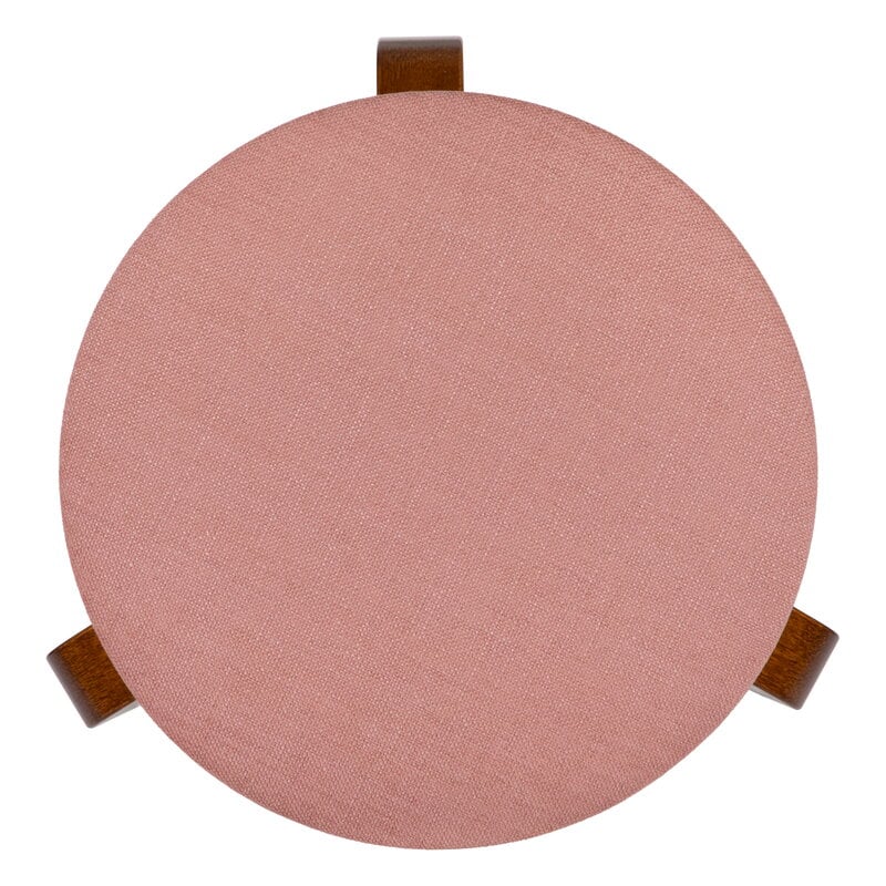 Artek Aalto stool 60, Tones of Modernism, walnut - blush pink | Finnish ...