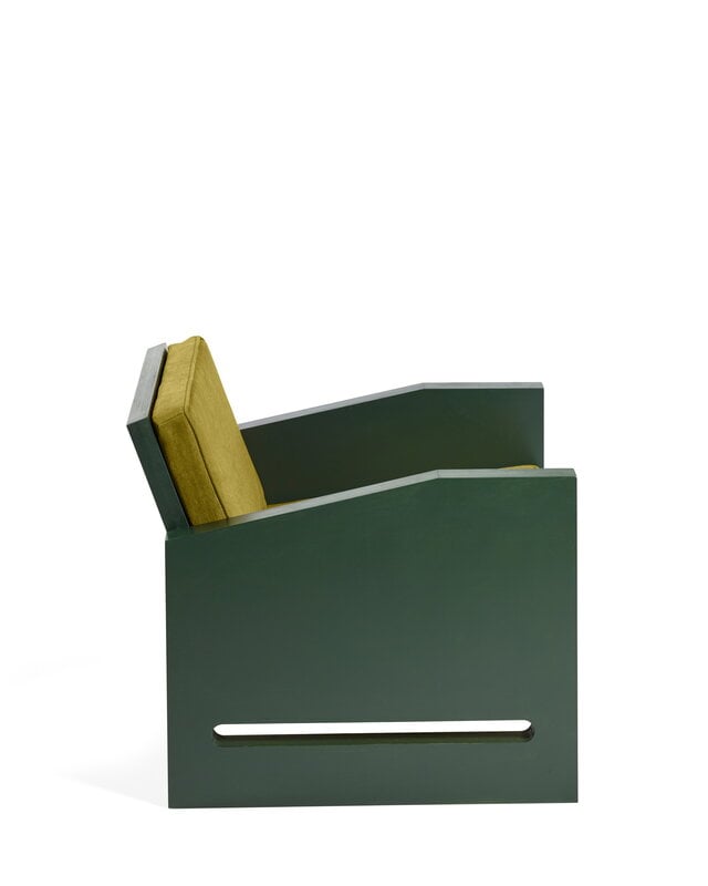 Serax Poltrona Fred, verde - senape | Finnish Design Shop