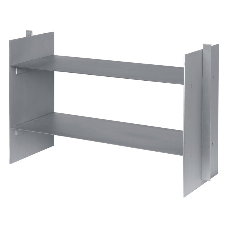 Ferm Living Lager Low Rack, aluminium | Finnish Design Shop