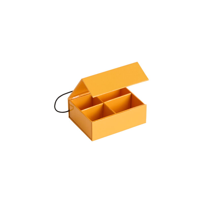 HAY Colour Storage travel jewellery box , XS, egg yolk | Finnish Design ...