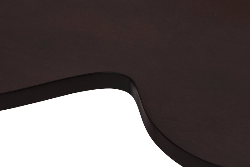 Hem Worm coffee table, small, brown - beech | Finnish Design Shop