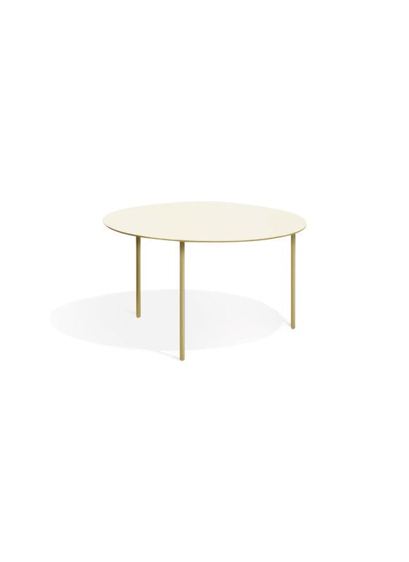 Møbel Copenhagen Pair side table, L, ochre steel | Finnish Design Shop UK