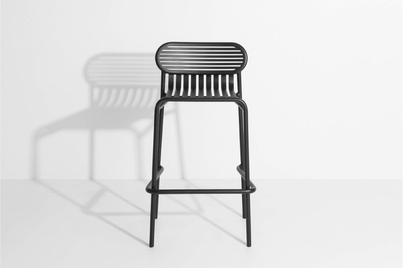 Petite Friture Week-end high stool, black | Finnish Design Shop