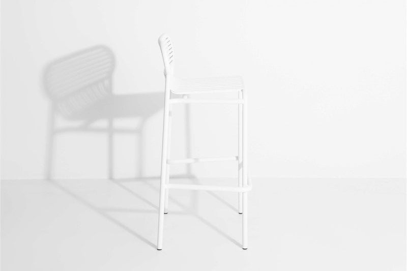 Petite Friture Week-end high stool, white | Finnish Design Shop