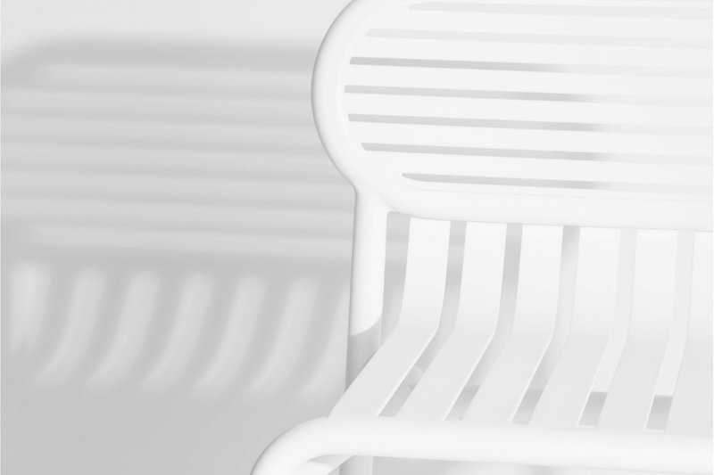 Petite Friture Week-end high stool, white | Finnish Design Shop