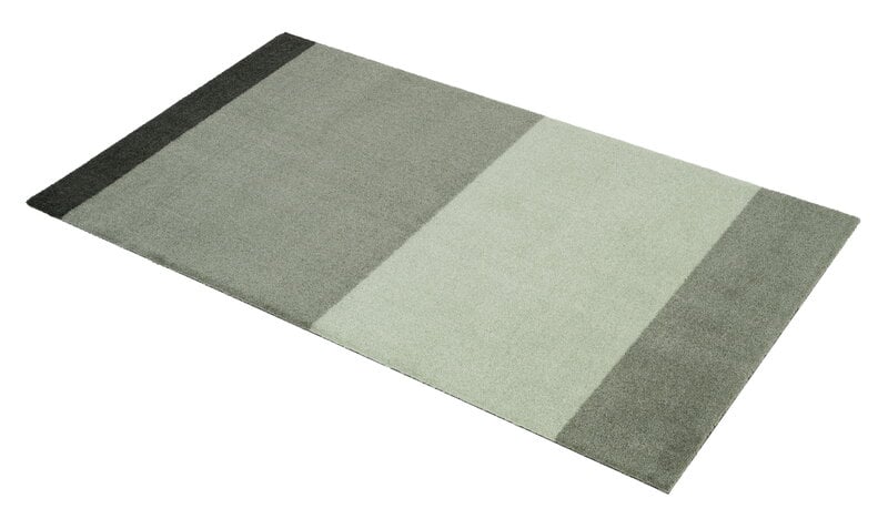 Tica Copenhagen Stripes horizontal rug, 67 x 120 cm, green | Finnish ...