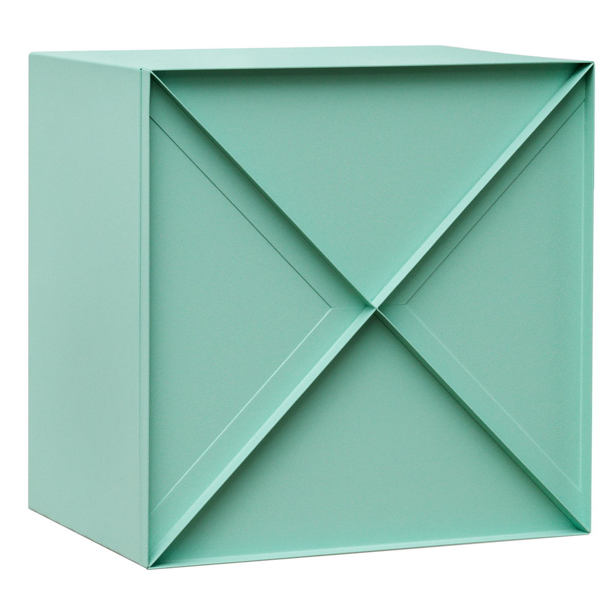 NakNak Super Narrow Square cabinet, green | Pre-used design | Franckly