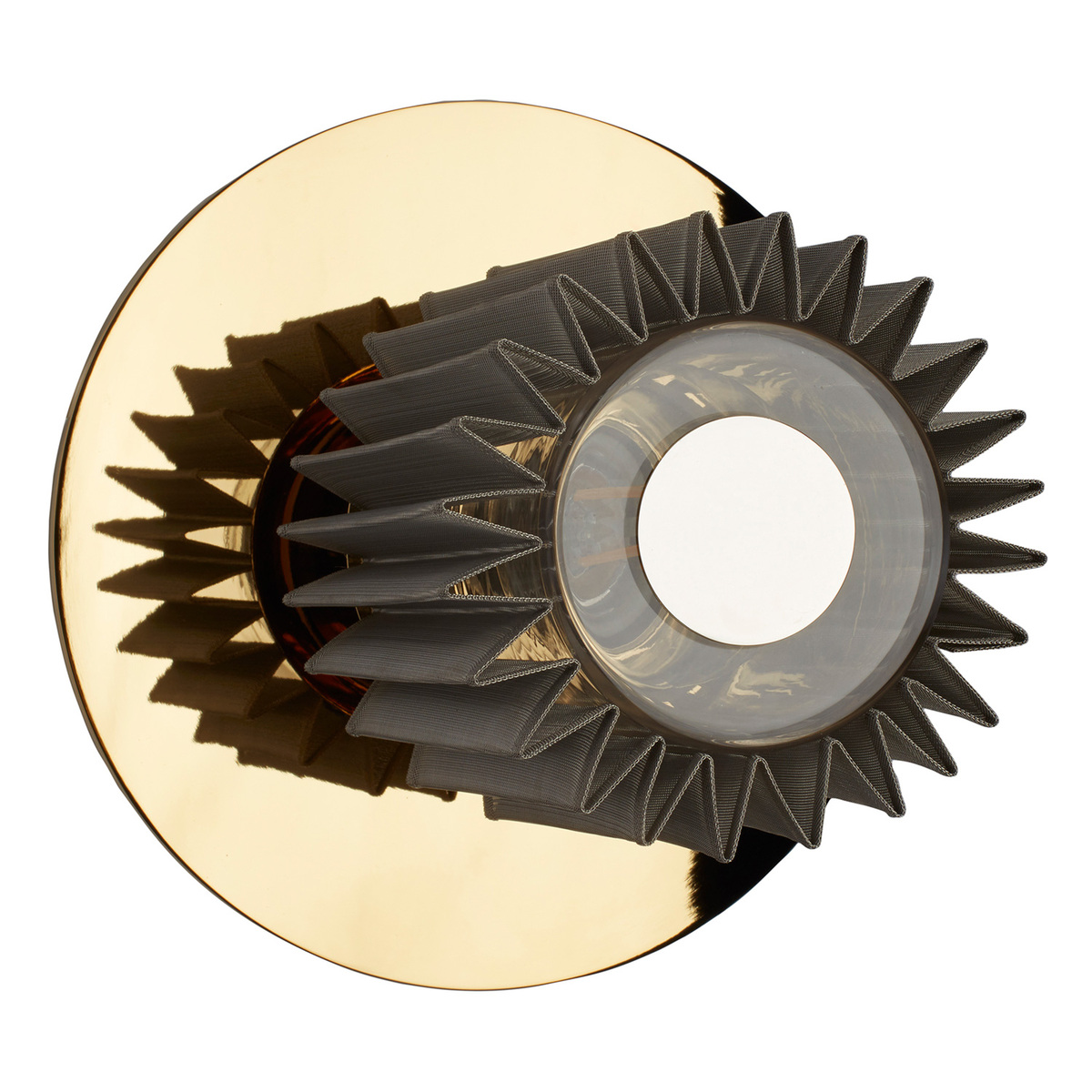 DCWéditions In The Sun 190 wall/ceiling lamp, gold - silver | Pre-used ...