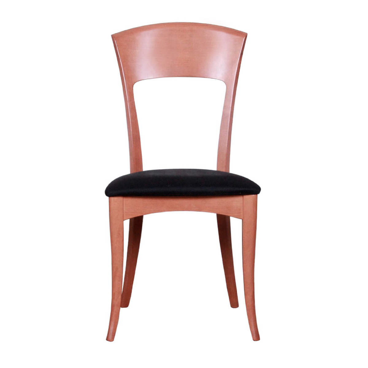 A. Sibau A. Sibau chair, teak - black | Pre-used design | Franckly