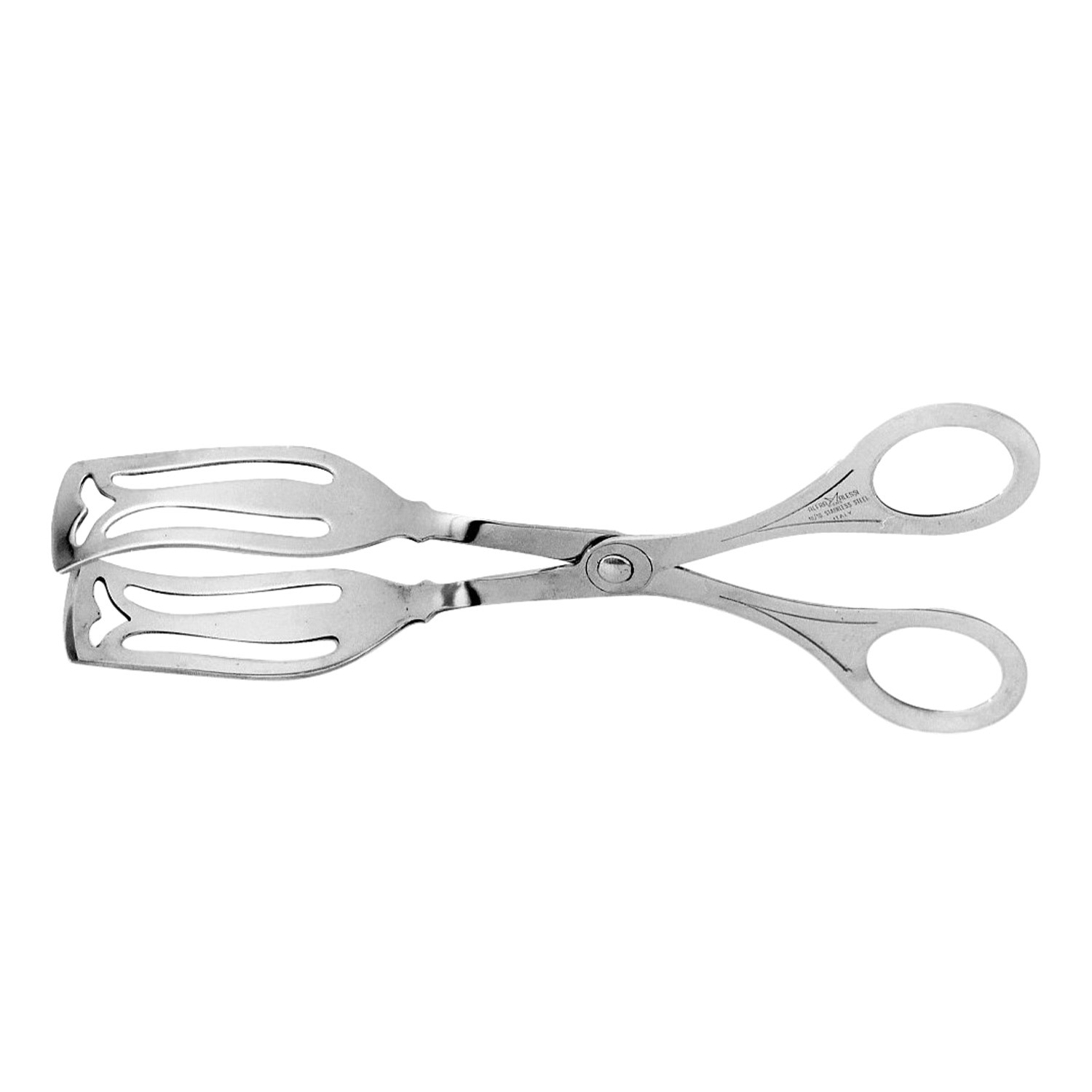Alessi 506 pastry tongs, stainless steel | Finnish Design Shop