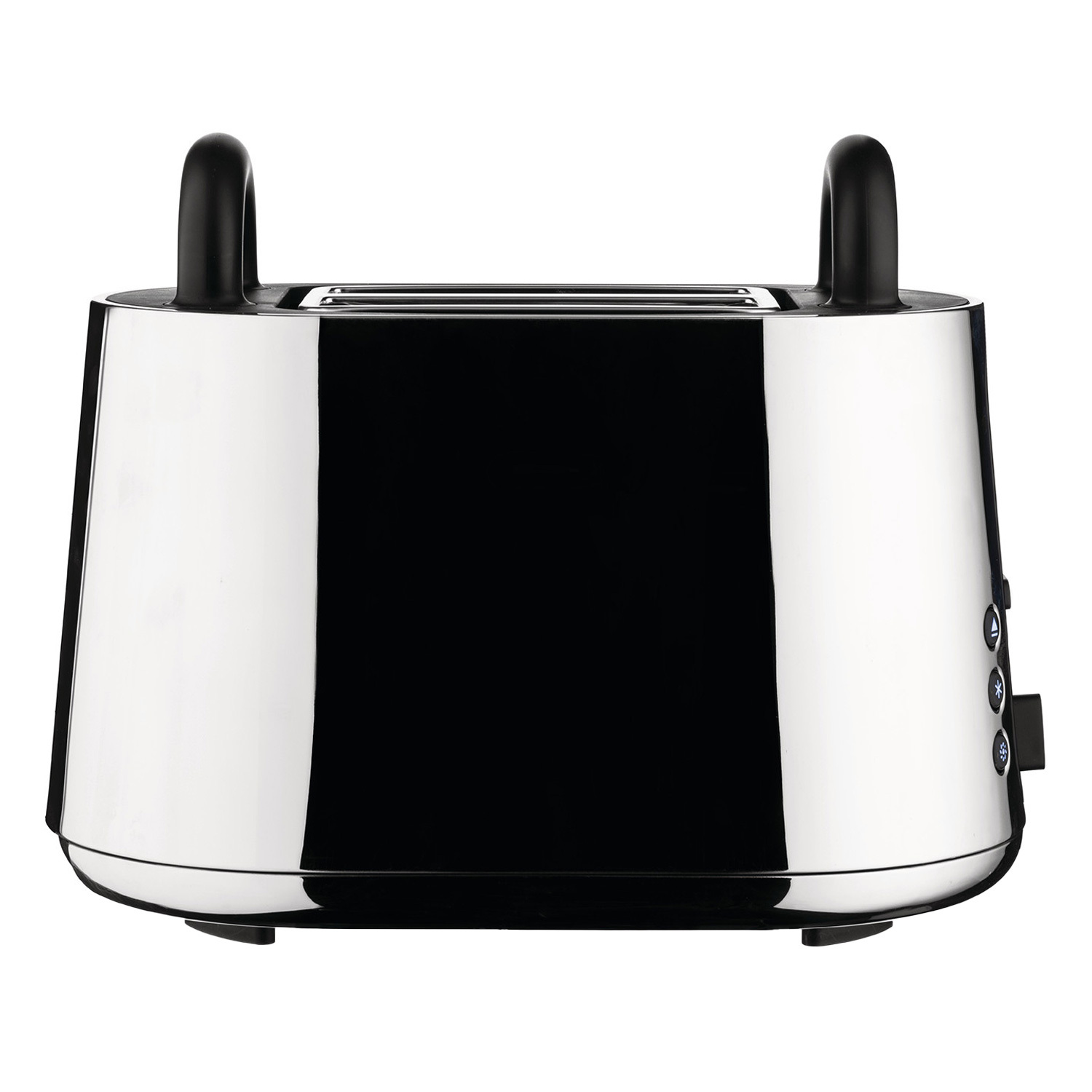 Alessi Toru toaster, stainless steel - black | Finnish Design Shop