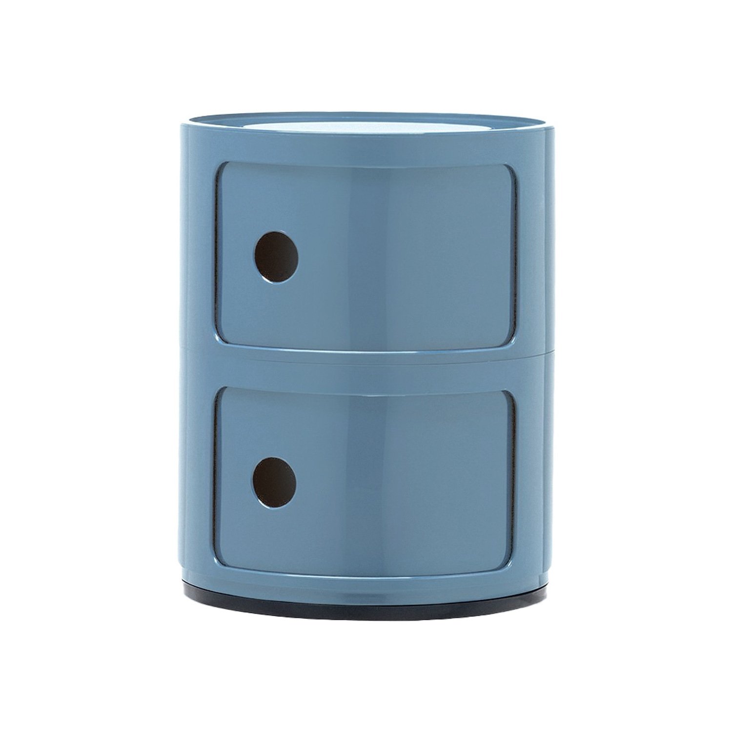 Kartell Componibili storage unit, 2 modules, sky blue | Finnish Design Shop