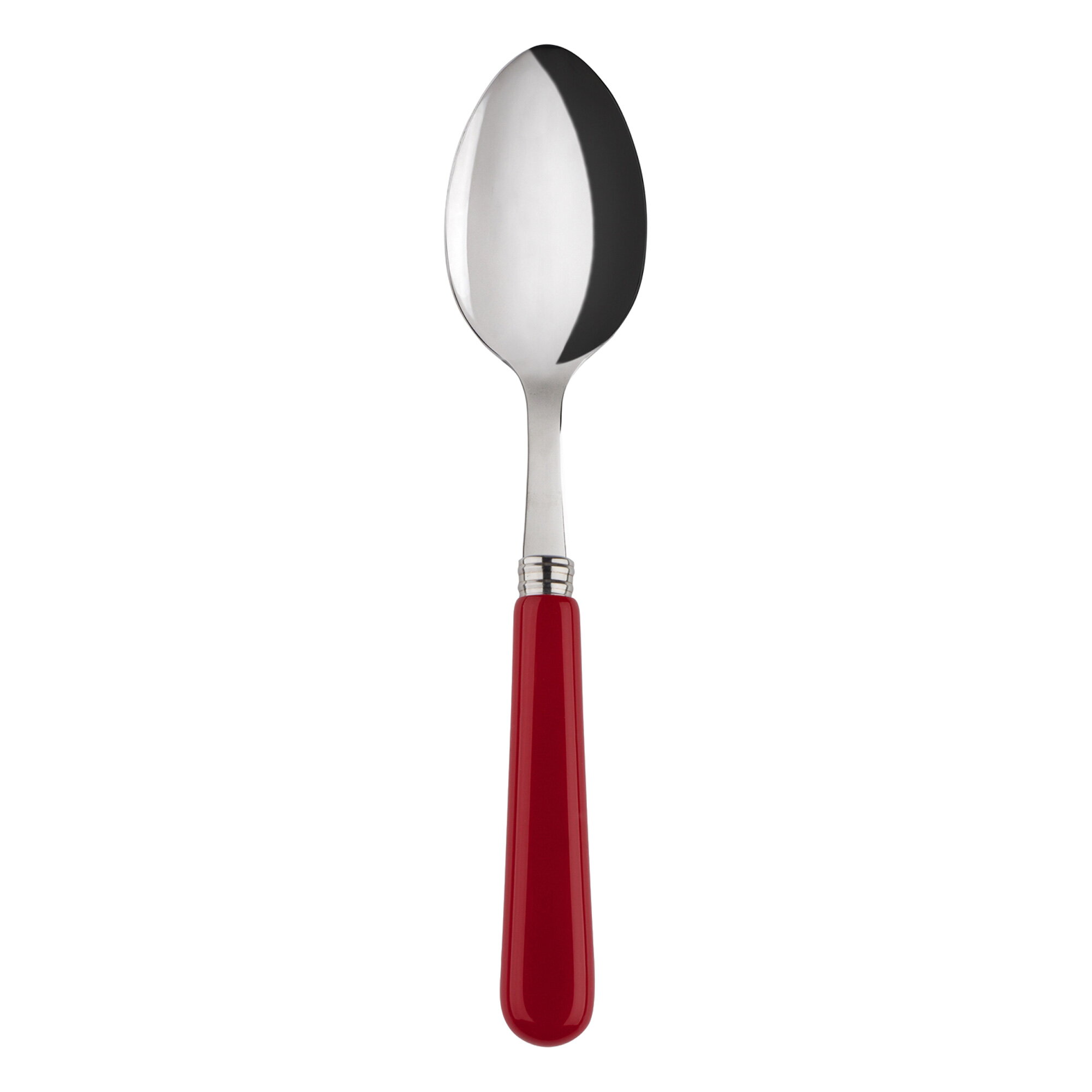 Sabre Paris Pop Unis soup spoon, burgundy | Finnish Design Shop