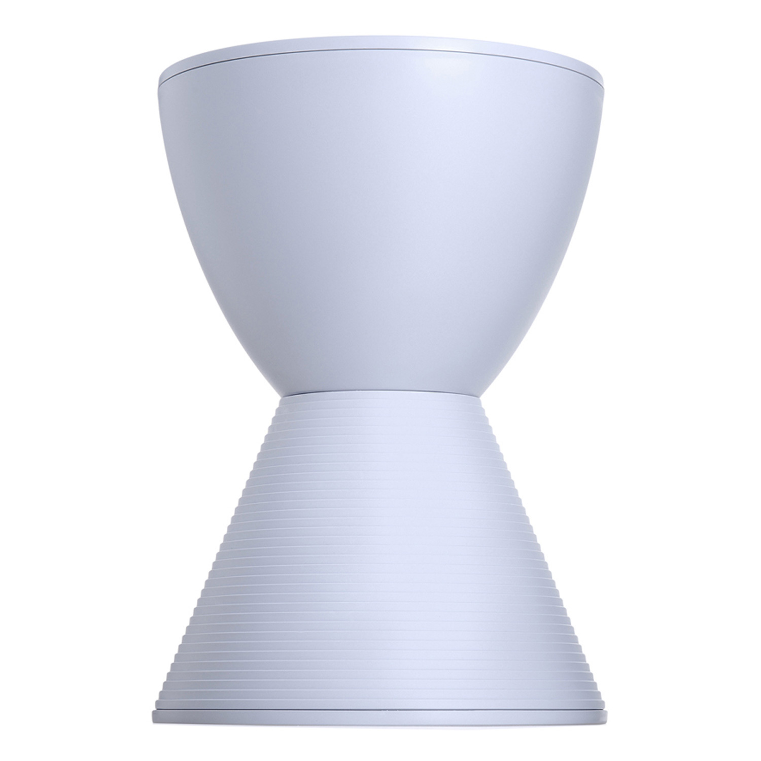 Kartell Prince Aha stool, lavender grey | Finnish Design Shop