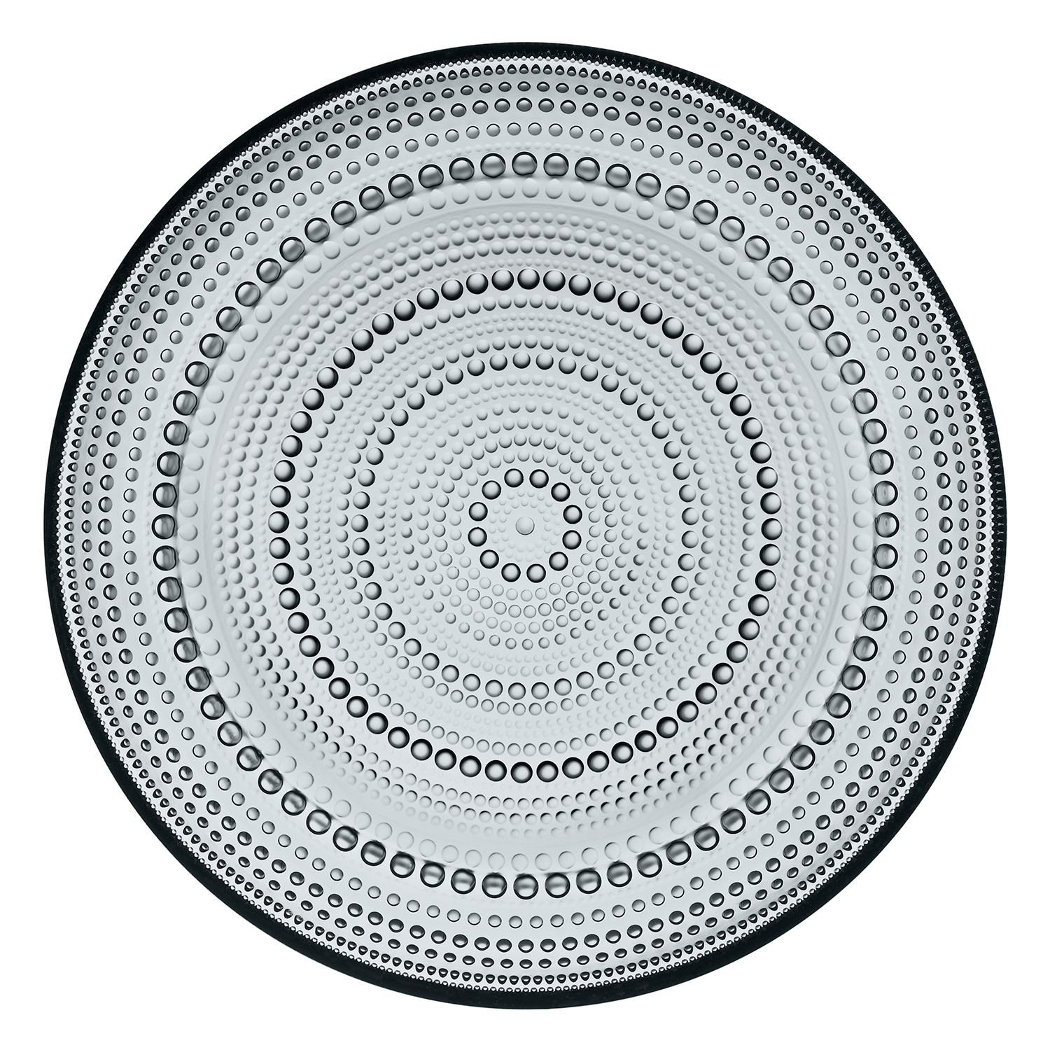 Iittala Kastehelmi lautanen, 315 mm, harmaa | Finnish Design Shop