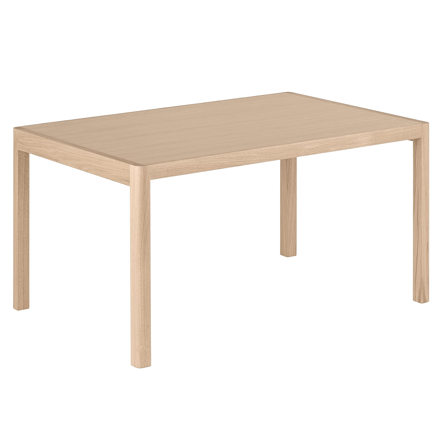 Muuto Workshop table, 140 x 92 cm, oak - oak veneer | Finnish Design Shop