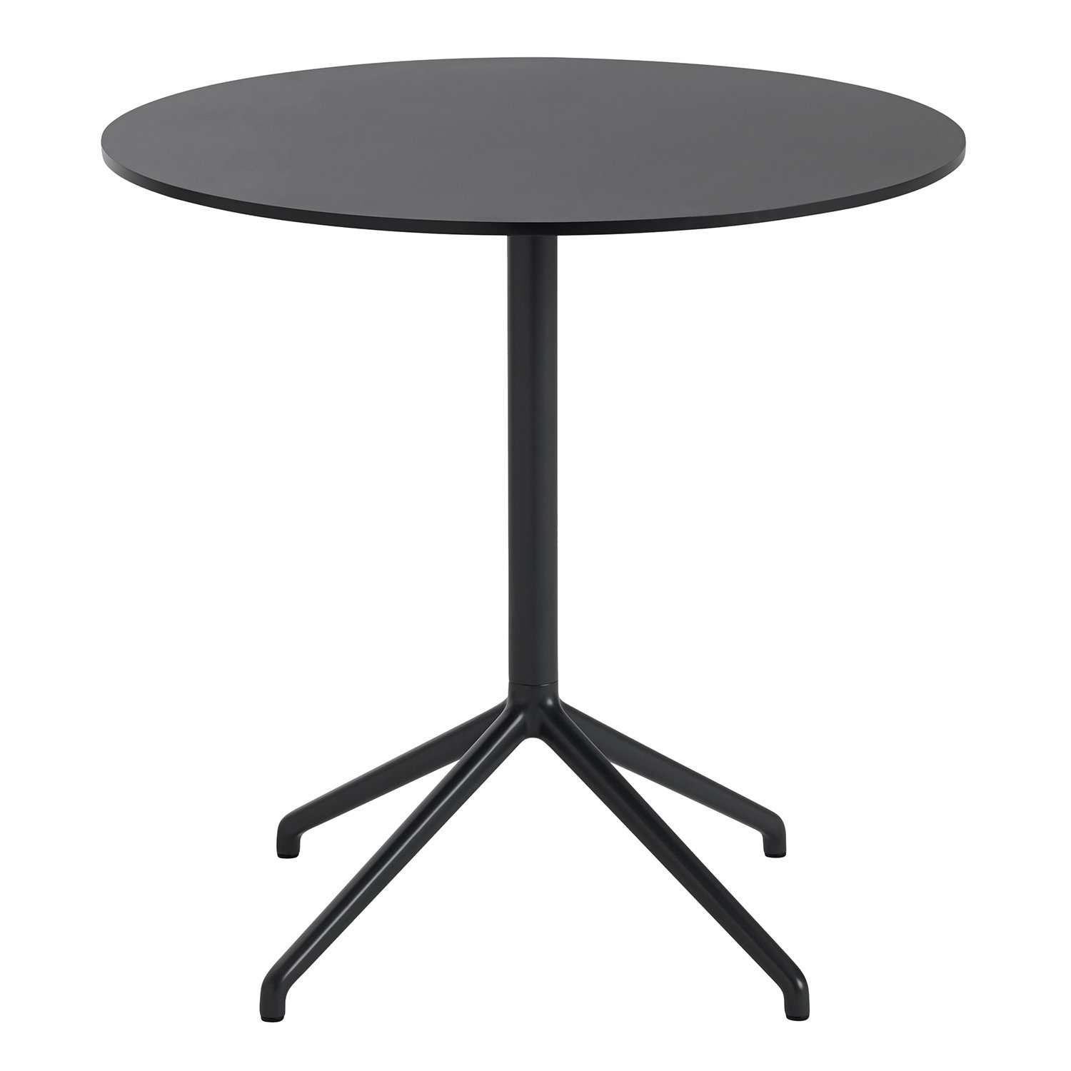 Muuto Still Cafe table 75 cm, black | Finnish Design Shop