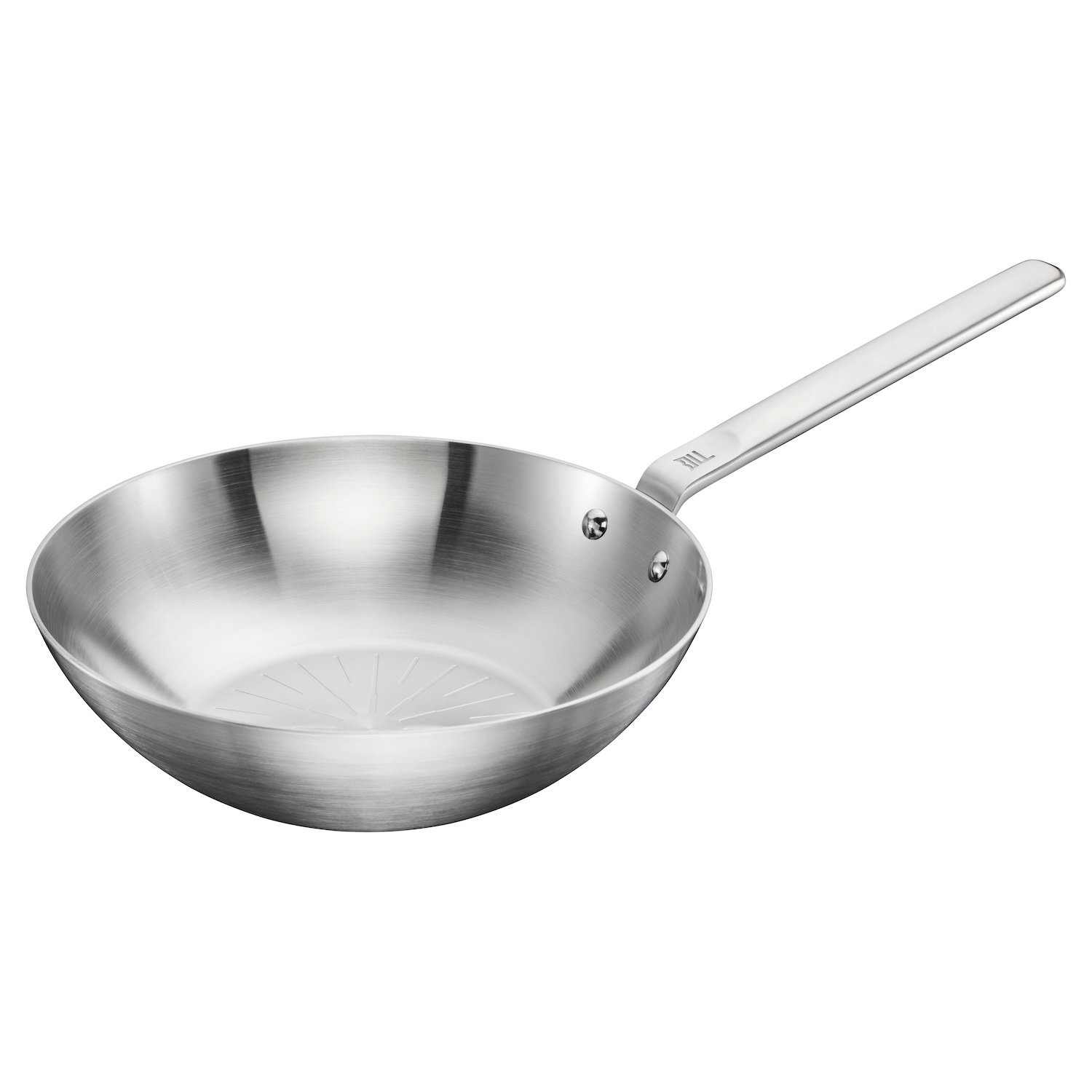 Fiskars Norden steel wok pan, uncoated, 28 cm | Finnish Design Shop