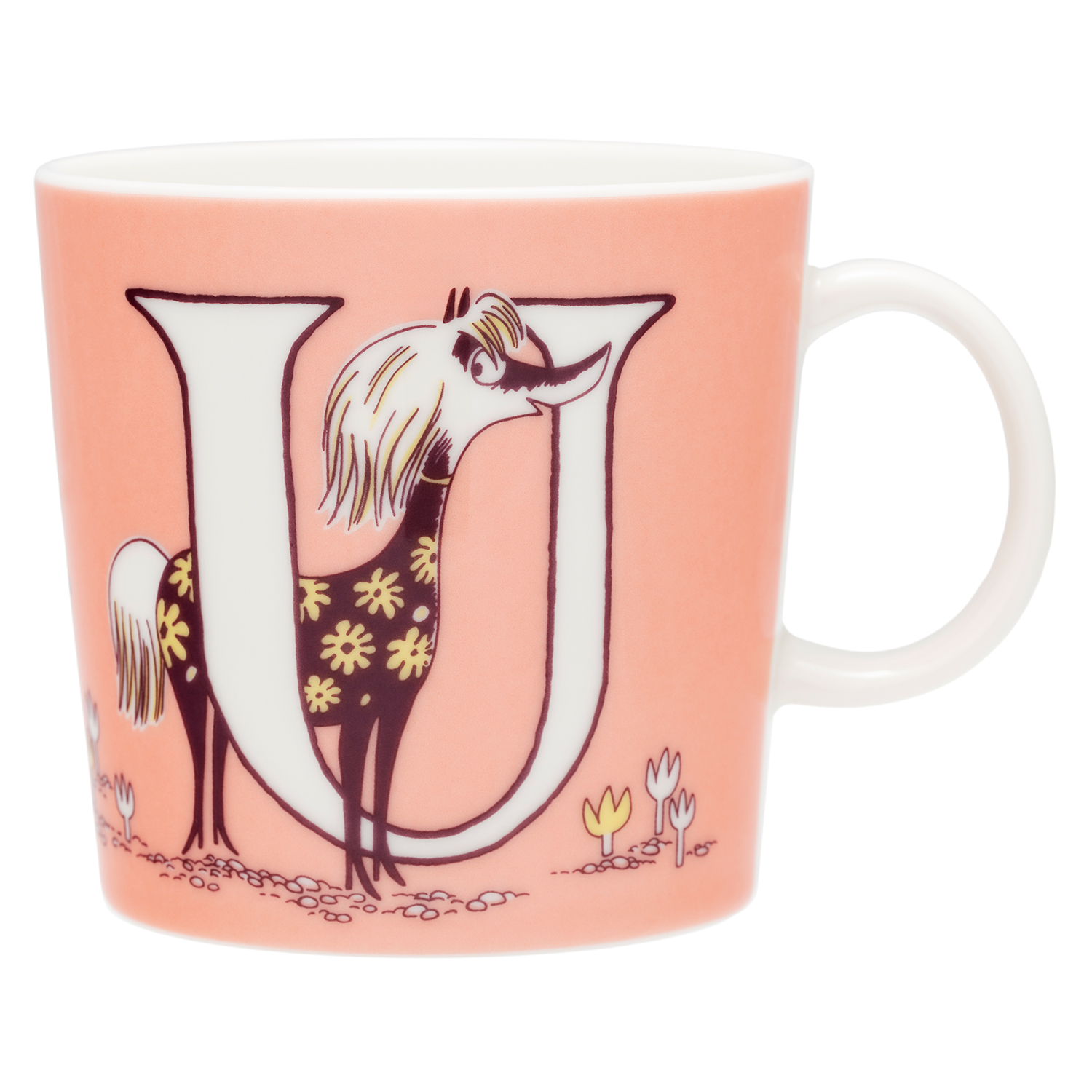 Moomin Arabia Moomin mug 0,4 L, ABC, U | Finnish Design Shop
