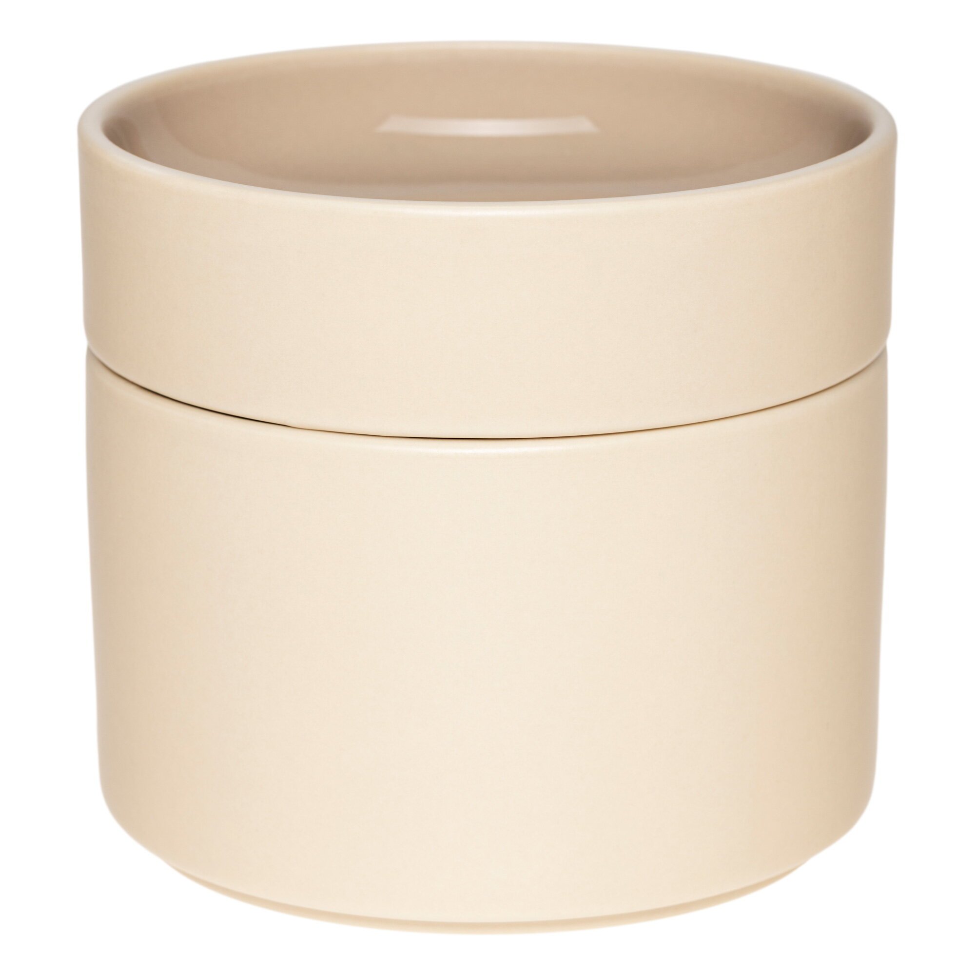 Arabia Kirnu treasure jar, 11 x 10 cm, beige | Finnish Design Shop UK