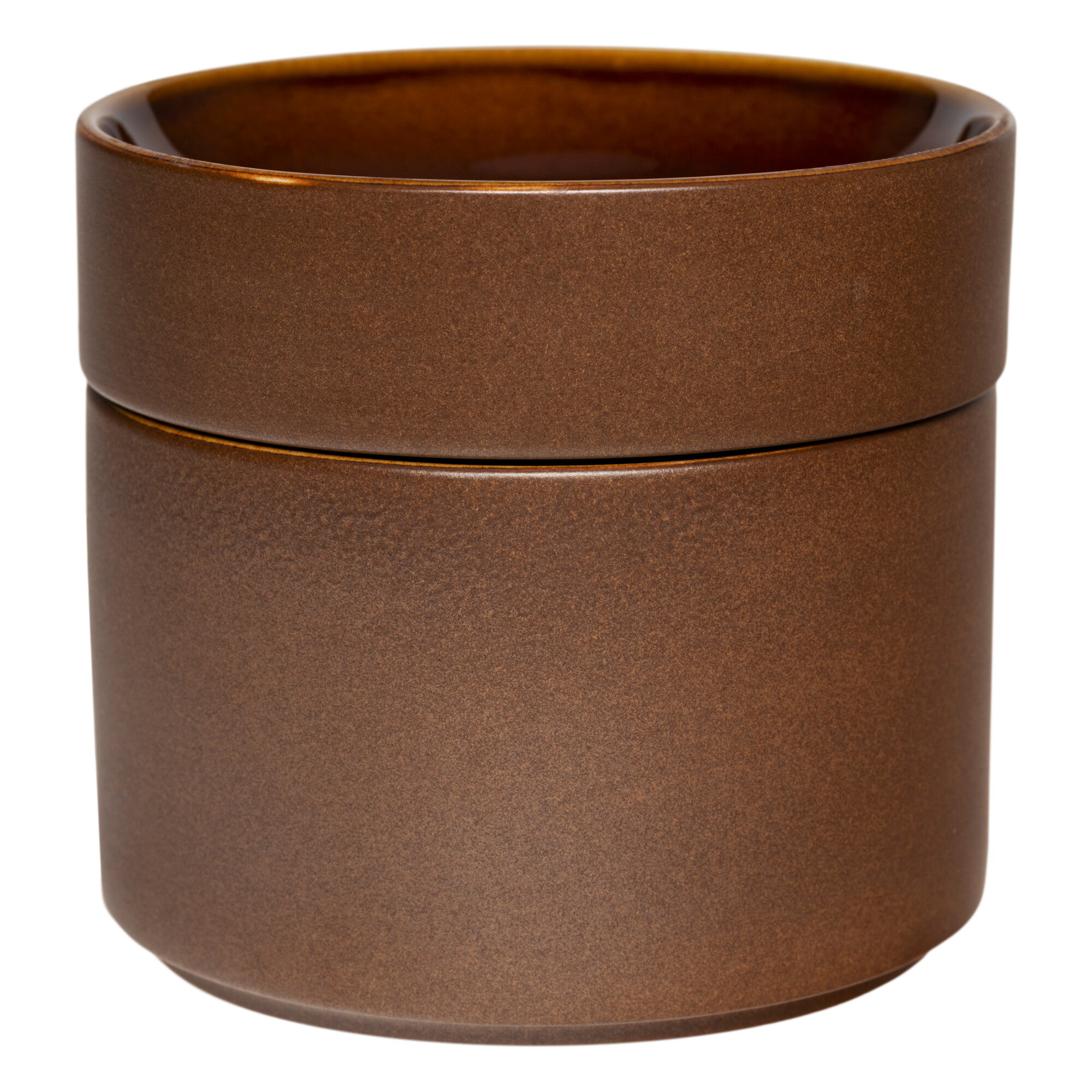 Arabia Kirnu kannellinen rasia, 11 x 10 cm, ruskea | Finnish Design Shop