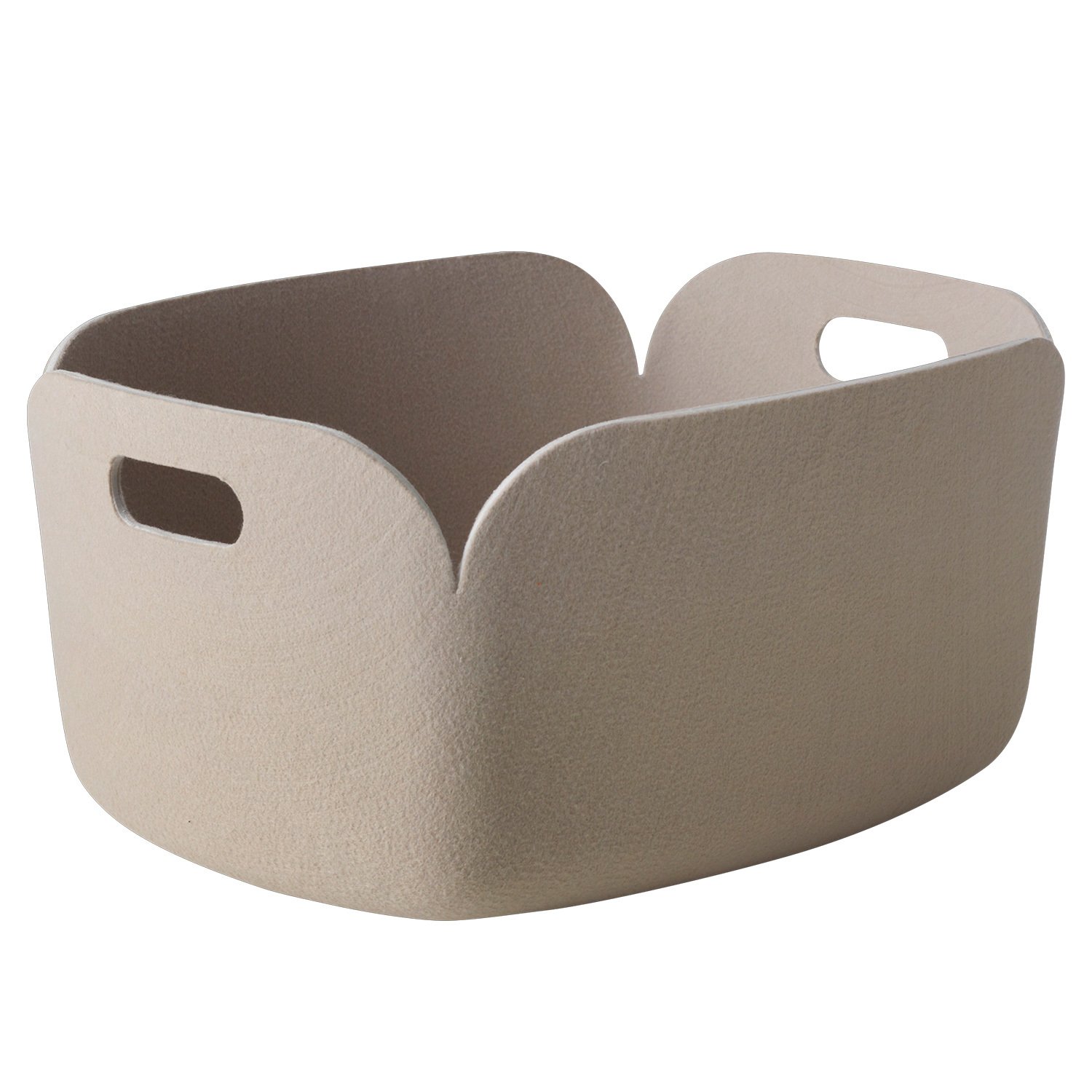 Muuto Restore storage basket, 48 x 35 cm, sand | Finnish Design Shop