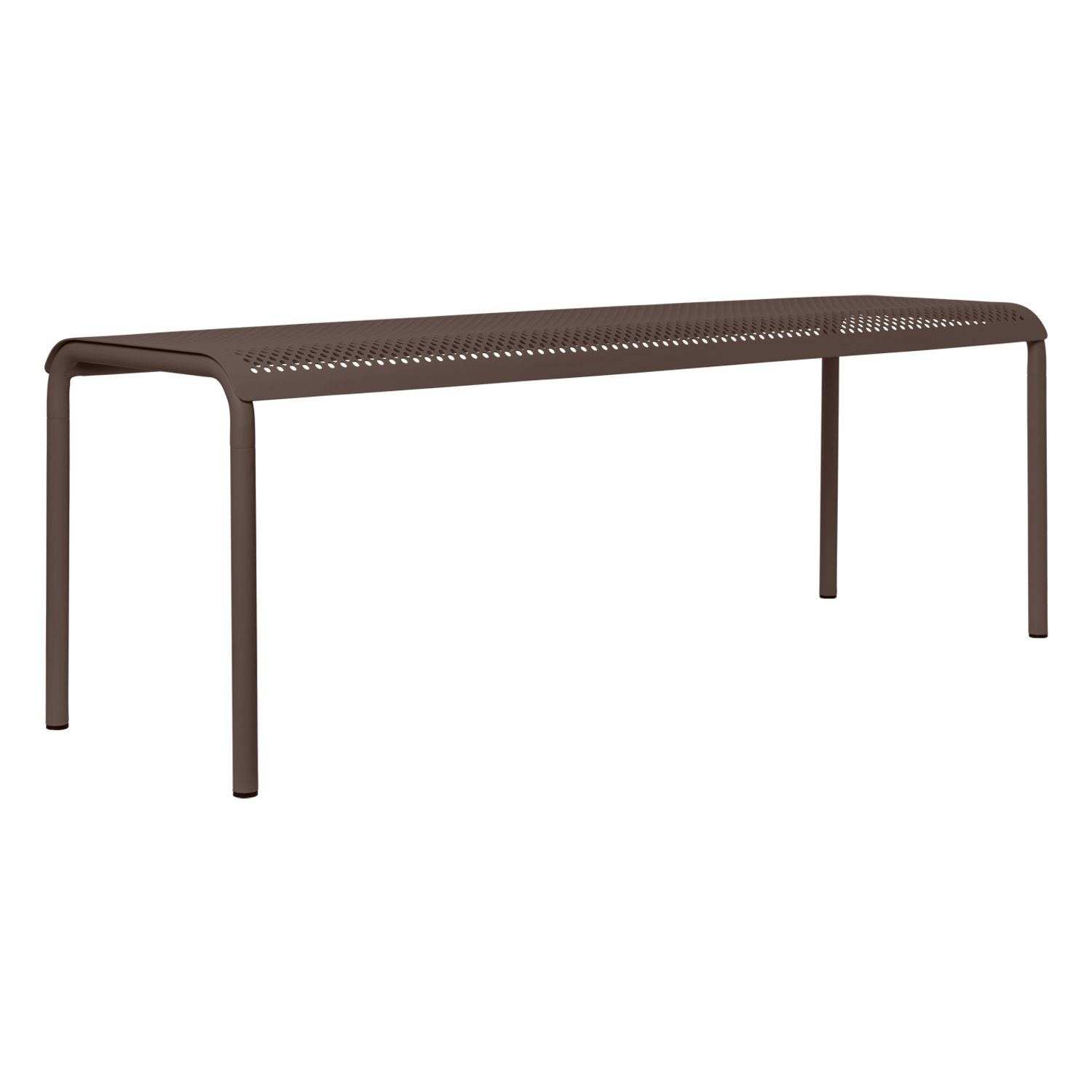 Ferm Living Dapple bench, dark chocolate | Finnish Design Shop