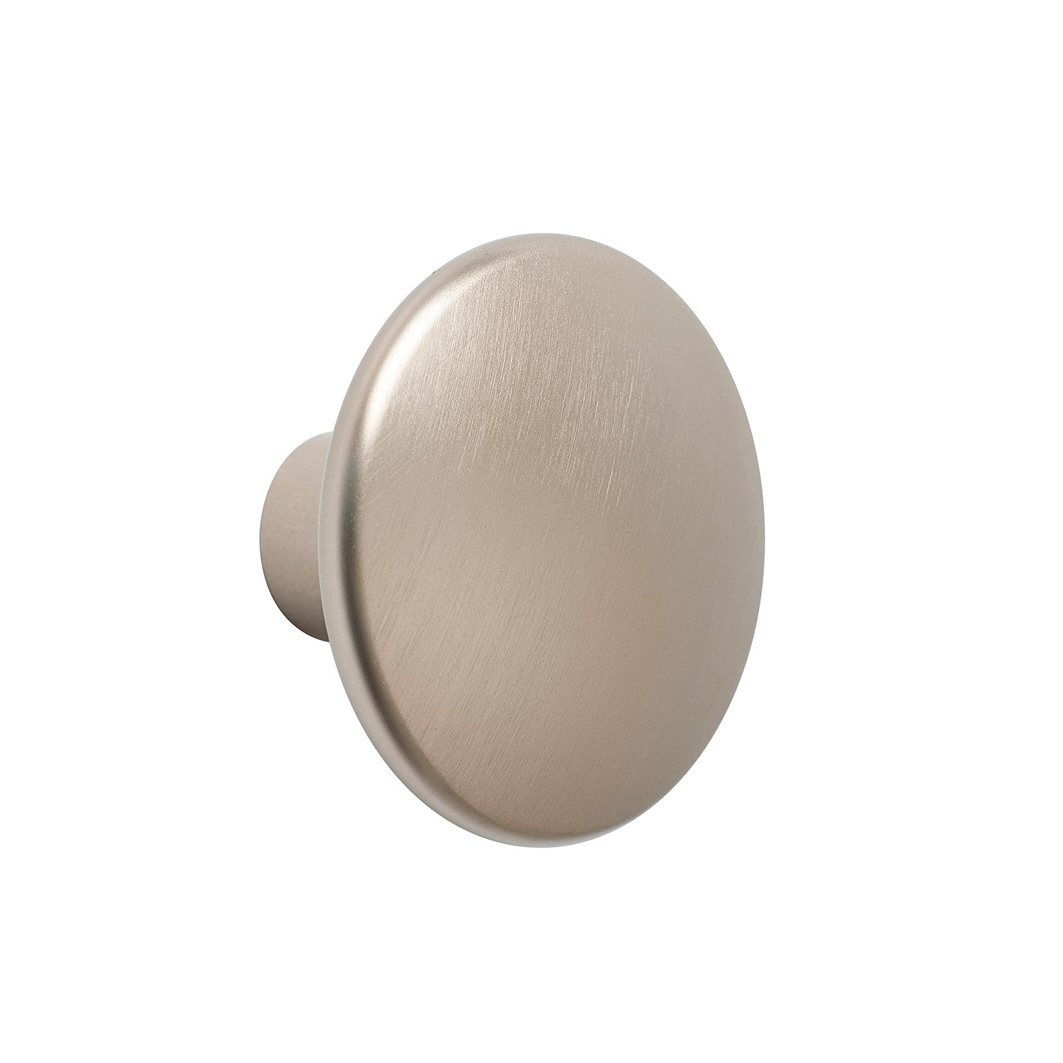 Muuto Dots Metal coat hook, taupe | Finnish Design Shop