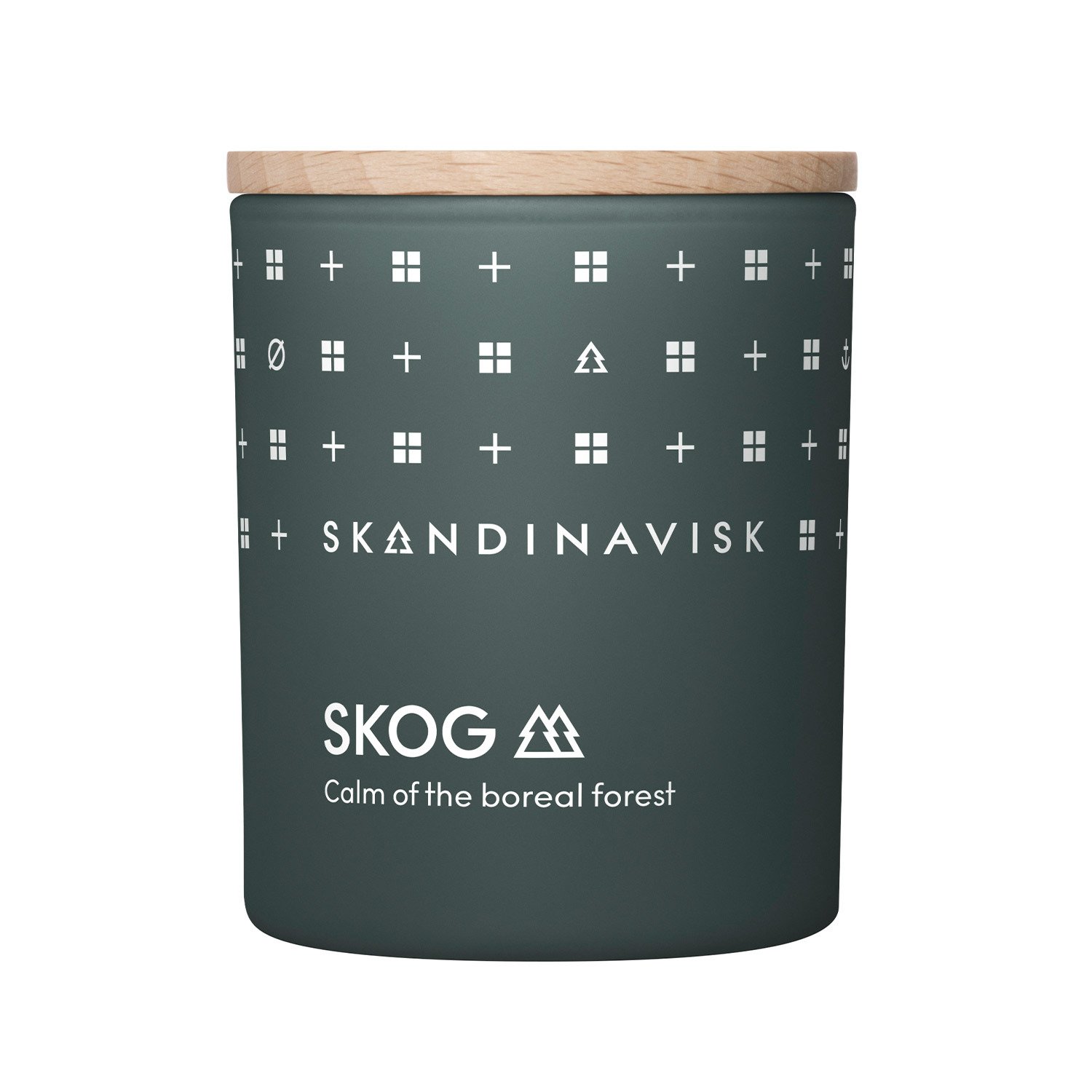 Skandinavisk Scented candle with lid, SKOG, small | Finnish Design Shop