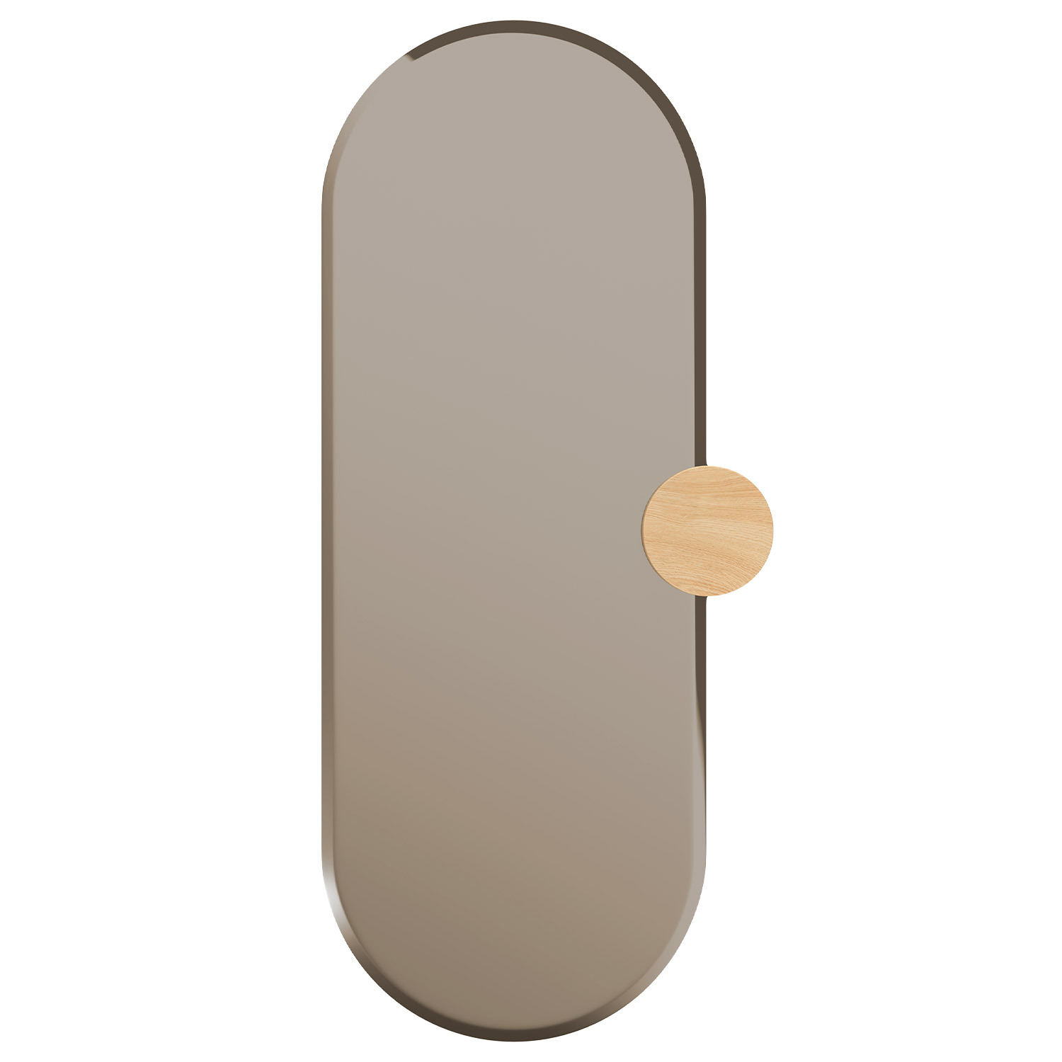 Hartô Sonia seinäpeili, savulasi - tammi | Finnish Design Shop