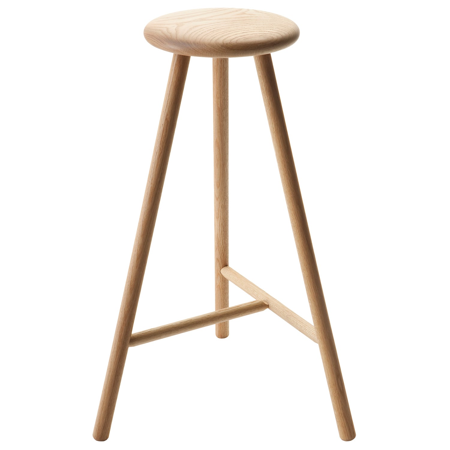 Nikari Perch bar stool 75 cm, oak | Finnish Design Shop