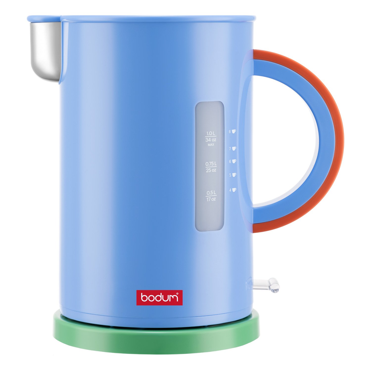 Bodum Ettore electric kettle, 1,0 L, light turquoise | Finnish Design ...