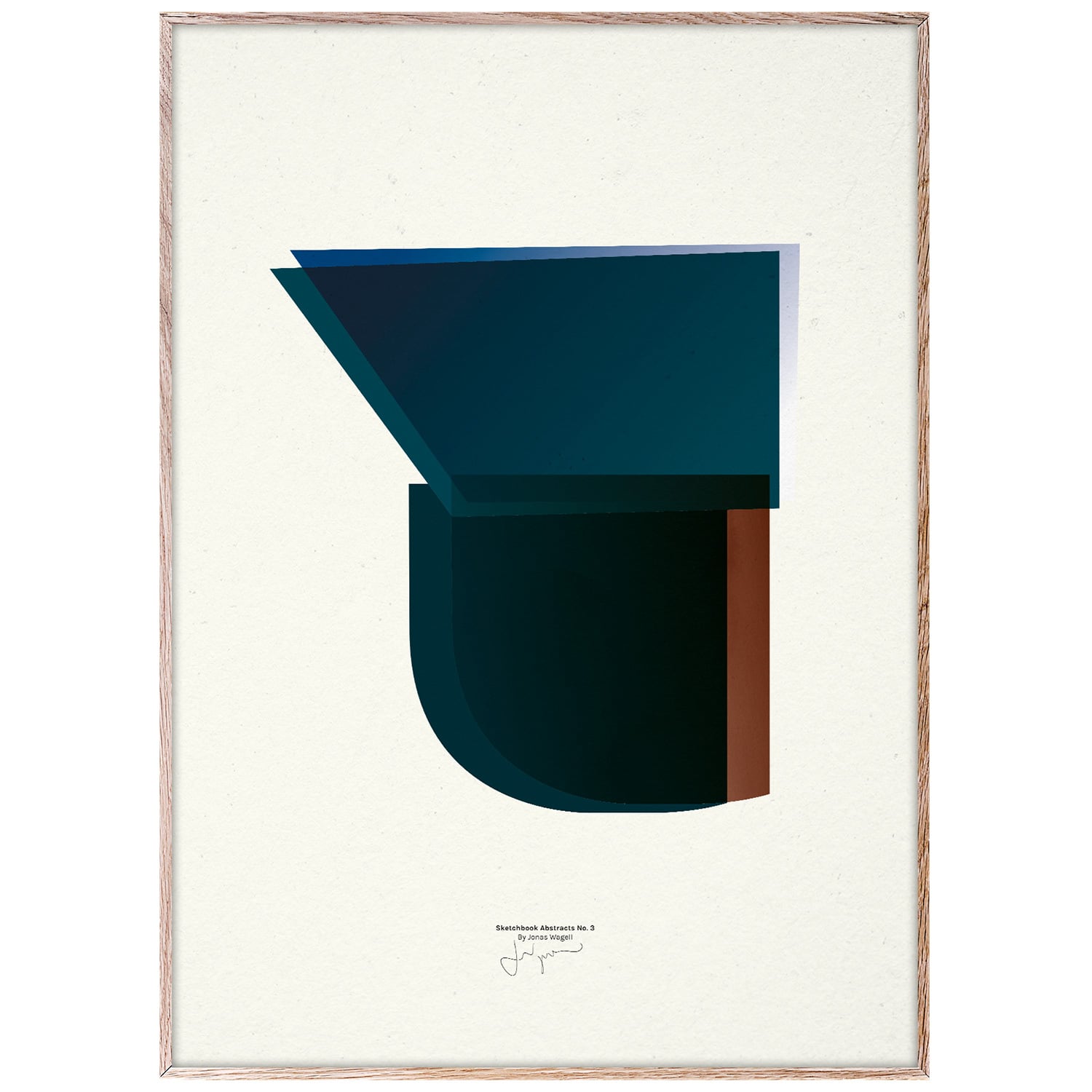 Paper Collective Sketchbook Abstracts 03 poster | Finnish Design Shop