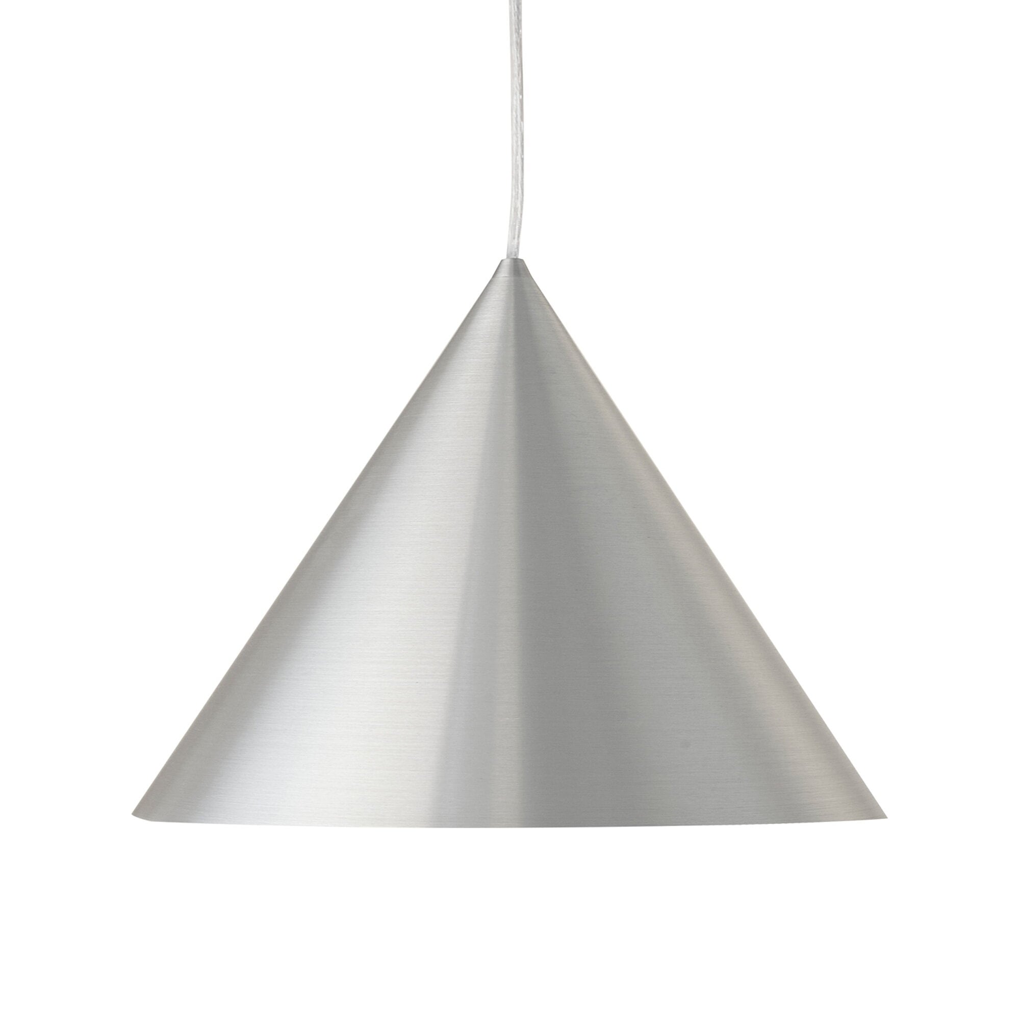 Frandsen Benjamin pendant, 30 cm, brushed aluminum | Finnish Design Shop