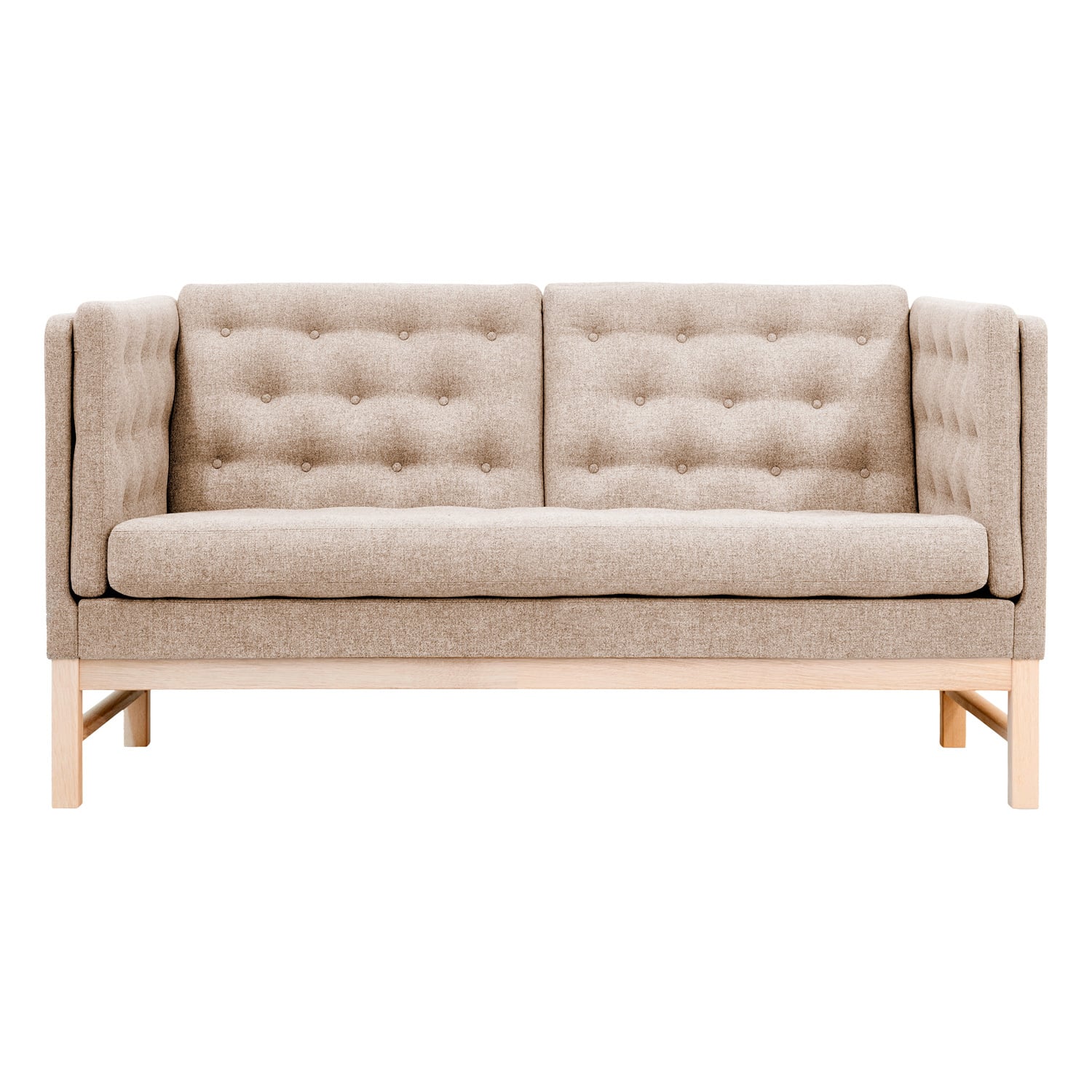 Fredericia EJ315 sofa, 2 seater, soaped oak - Hallingdal 200 | Finnish ...
