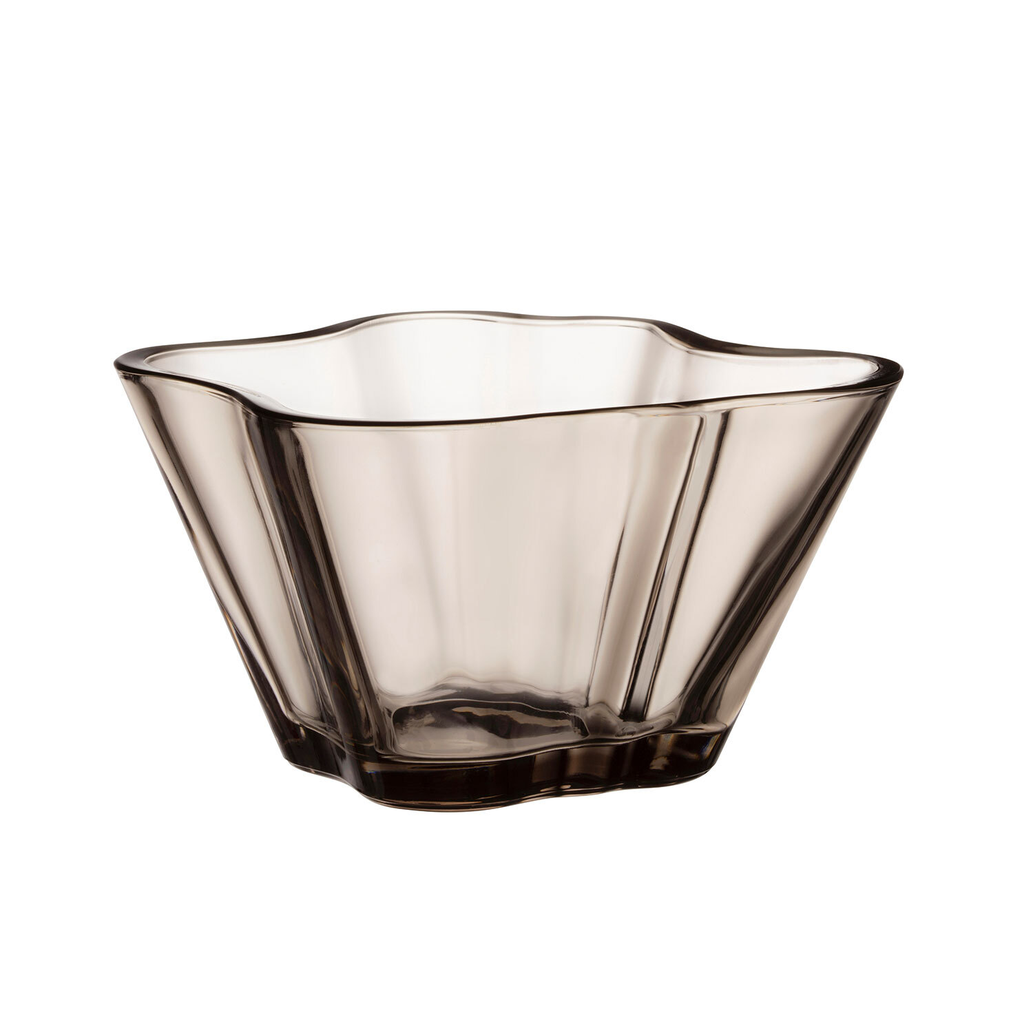 Iittala Aalto bowl 75 mm, linen | Finnish Design Shop NL