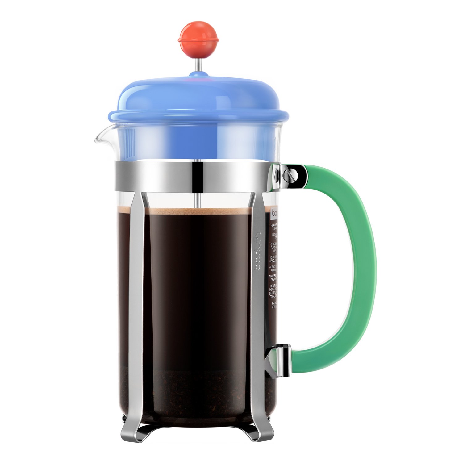 Bodum Caffettiera French press coffee maker, 1,0 l, light blue ...
