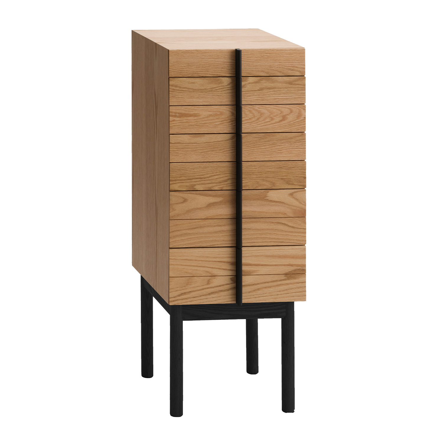 Ariake Column chest of drawers, oak | Finnish Design Shop