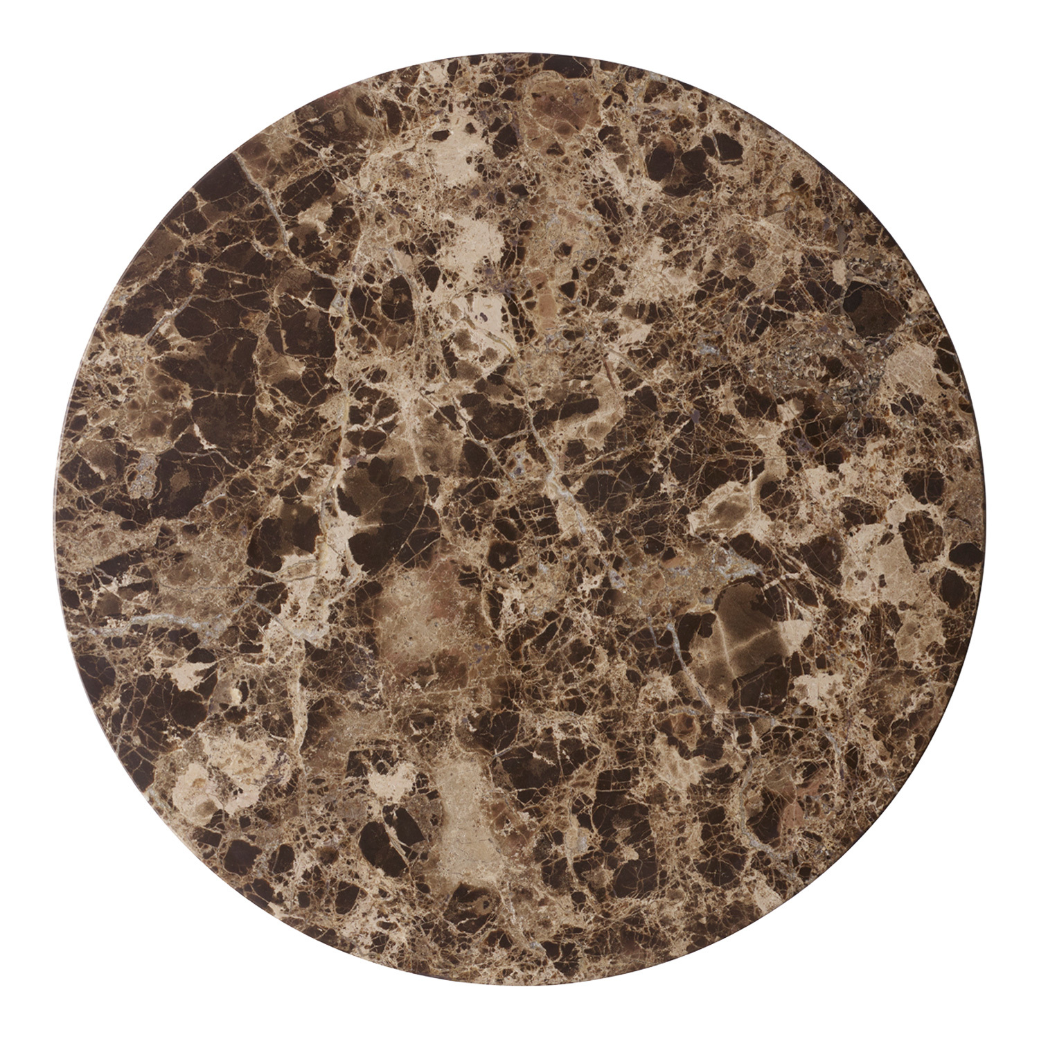 Audo Copenhagen Androgyne marble table top, brown | Finnish Design Shop