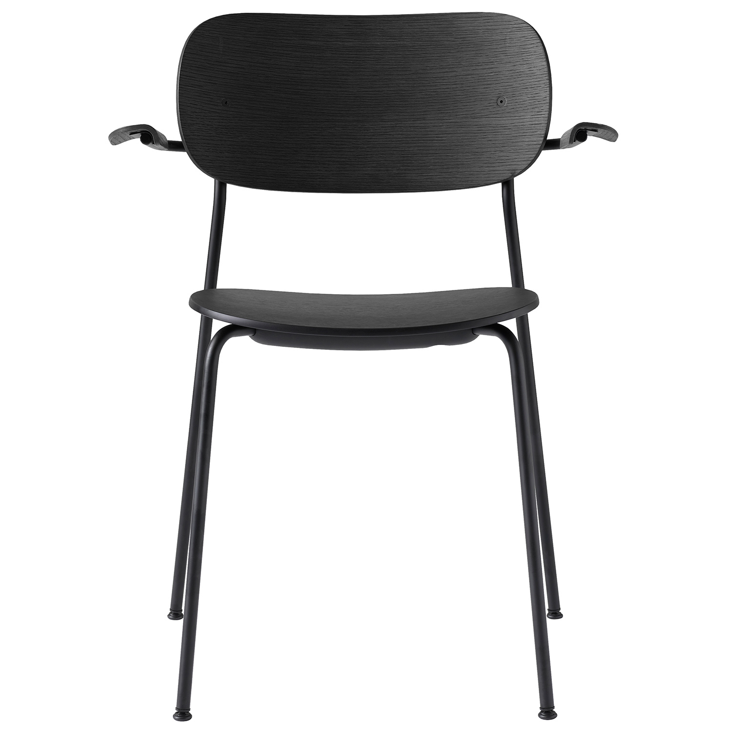 Audo Copenhagen Co Chair with armrests, black oak | Finnish Design Shop