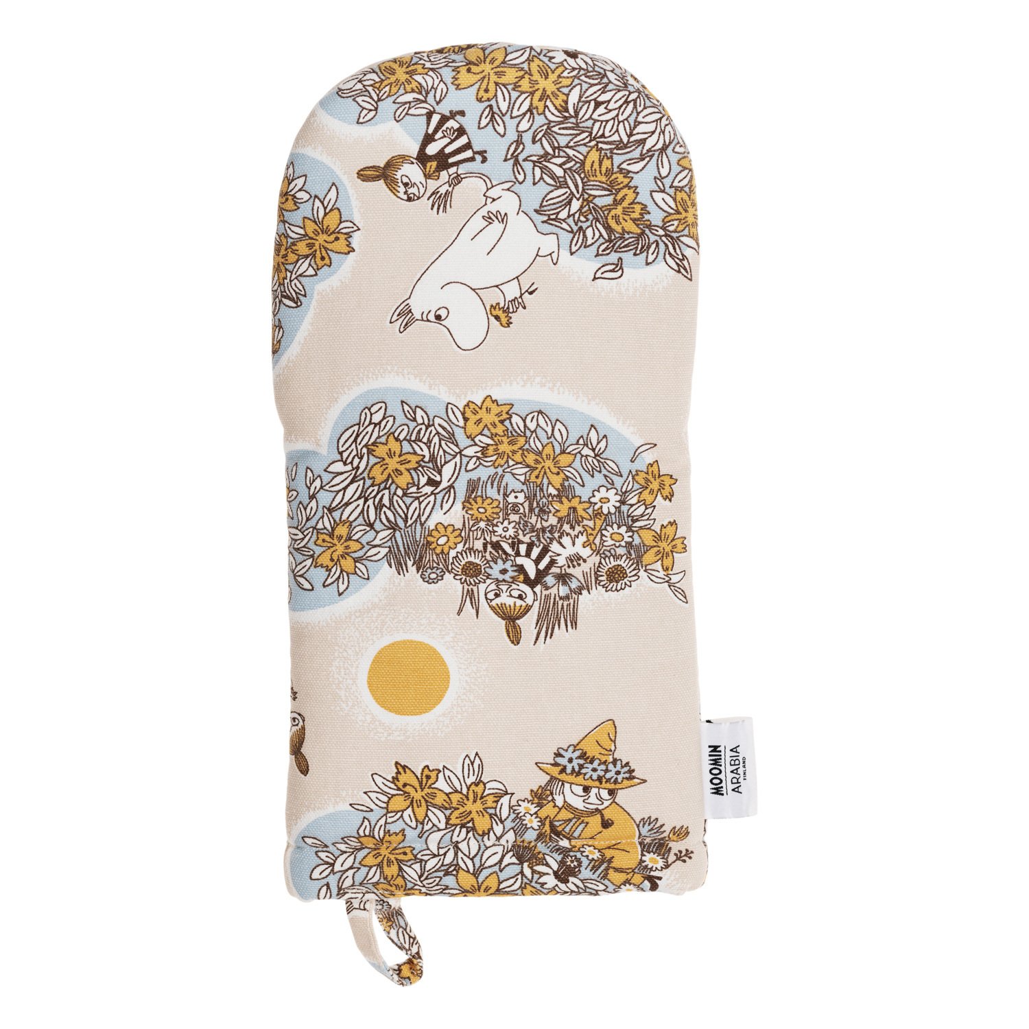 Moomin Arabia Moomin oven mitten, Friends forever | Finnish Design Shop