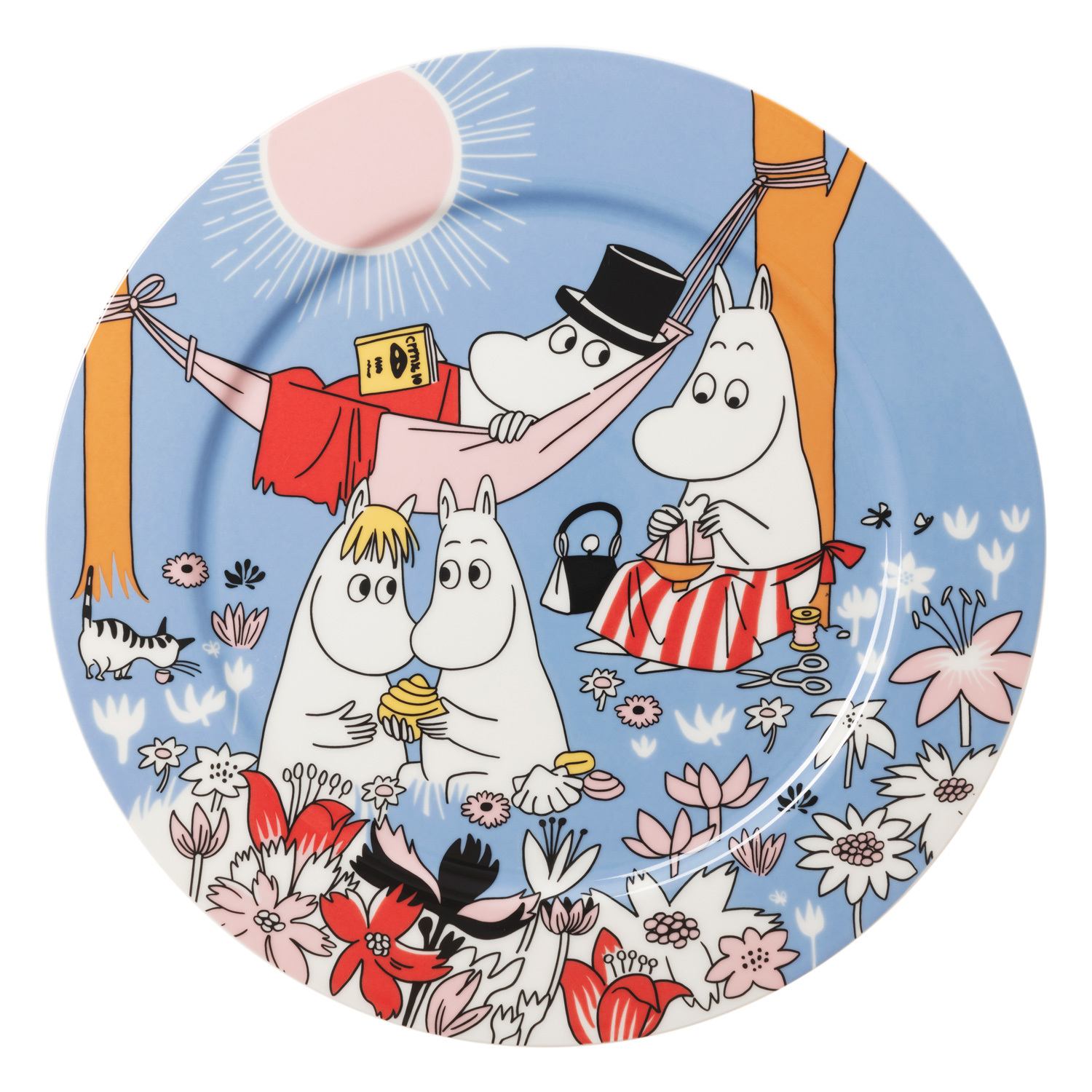 Moomin Arabia Muumi tarjoilulautanen, 30 cm, Perheen parissa | Finnish ...