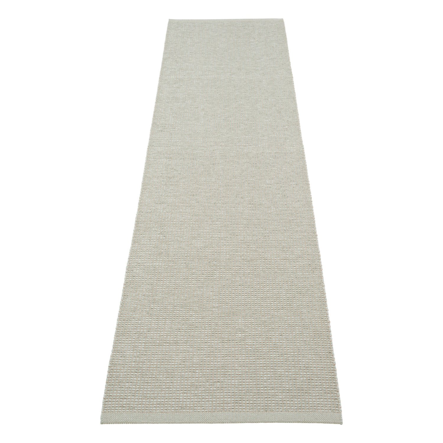 Pappelina Emm rug, 70 x 300 cm, sage - linen metallic | Finnish Design Shop