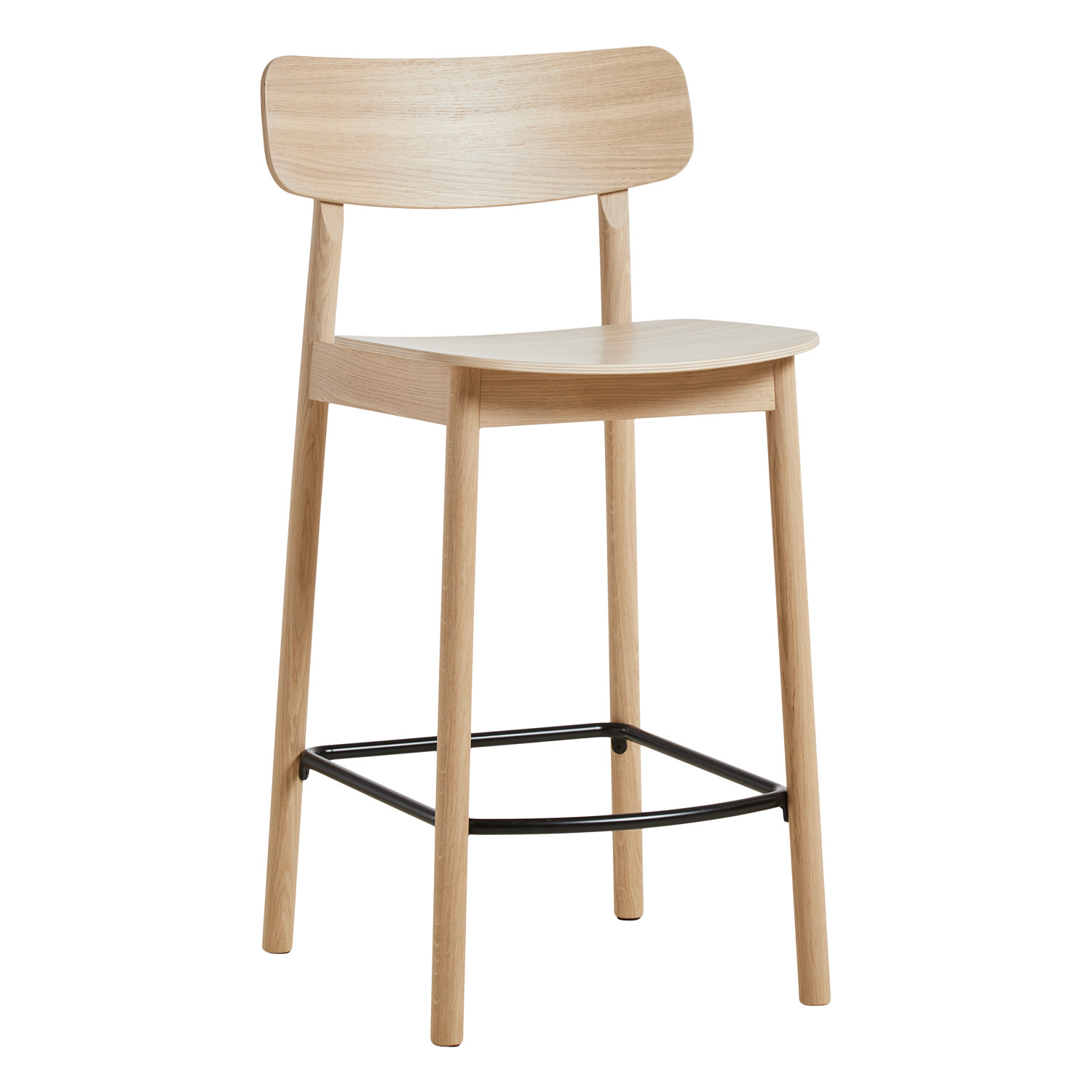 Woud Soma baarituoli, 65 cm, valkolakattu tammi | Finnish Design Shop
