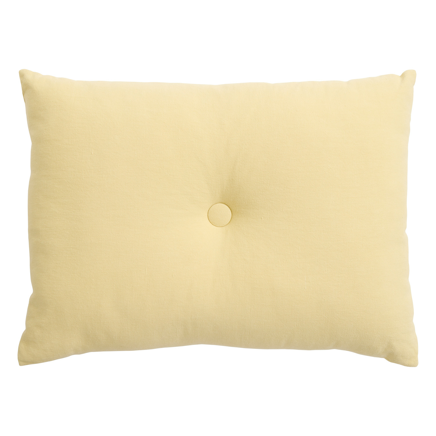 HAY Dot cushion, Linen, soft yellow | Finnish Design Shop