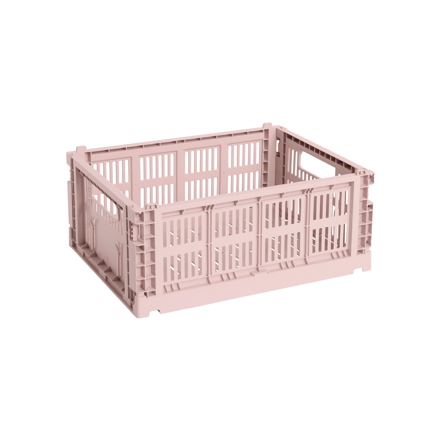 HAY Colour Crate, M, recycled plastic, blush | Finnish Design Shop