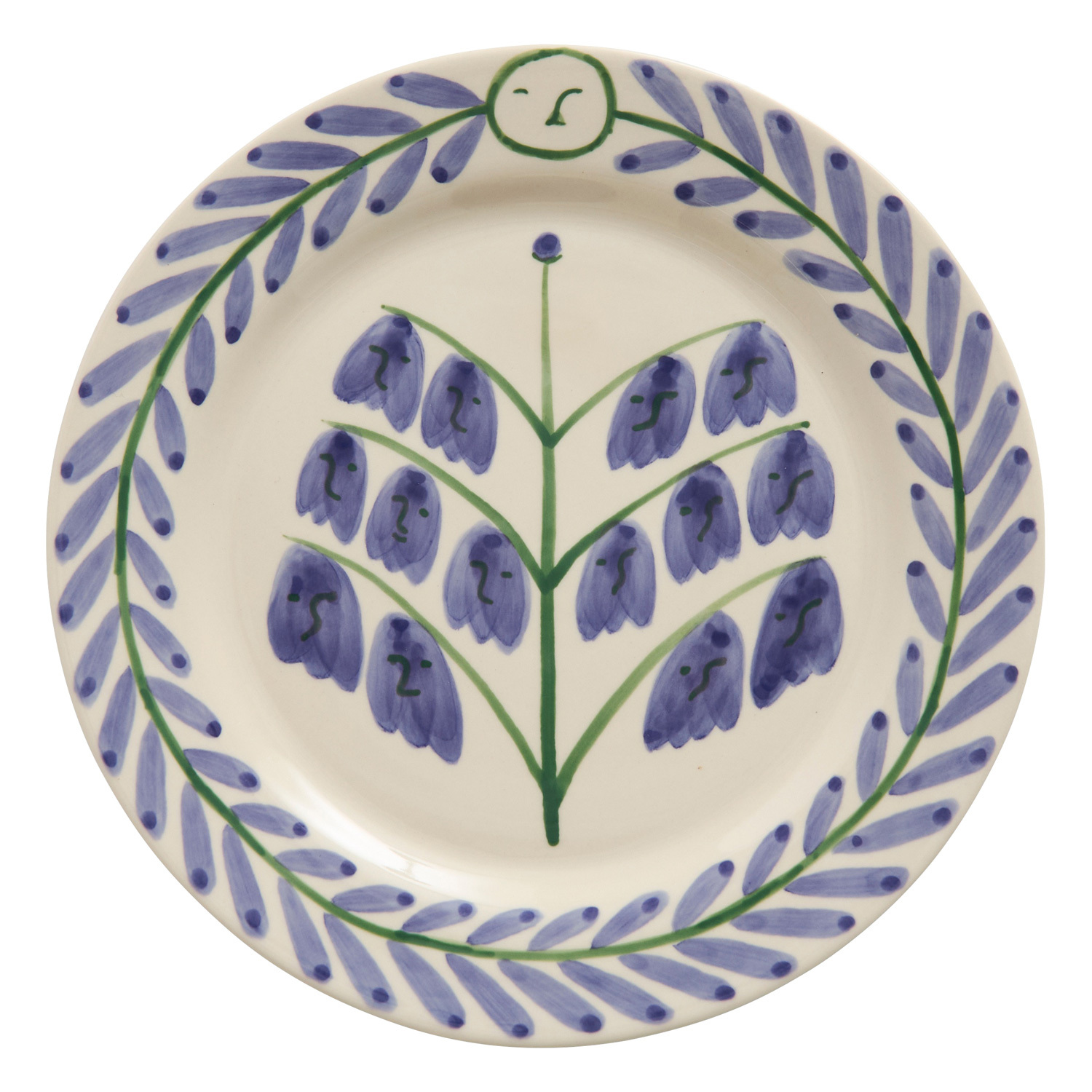 HAY La Pittura plate, 24 cm, Bluebells | Finnish Design Shop