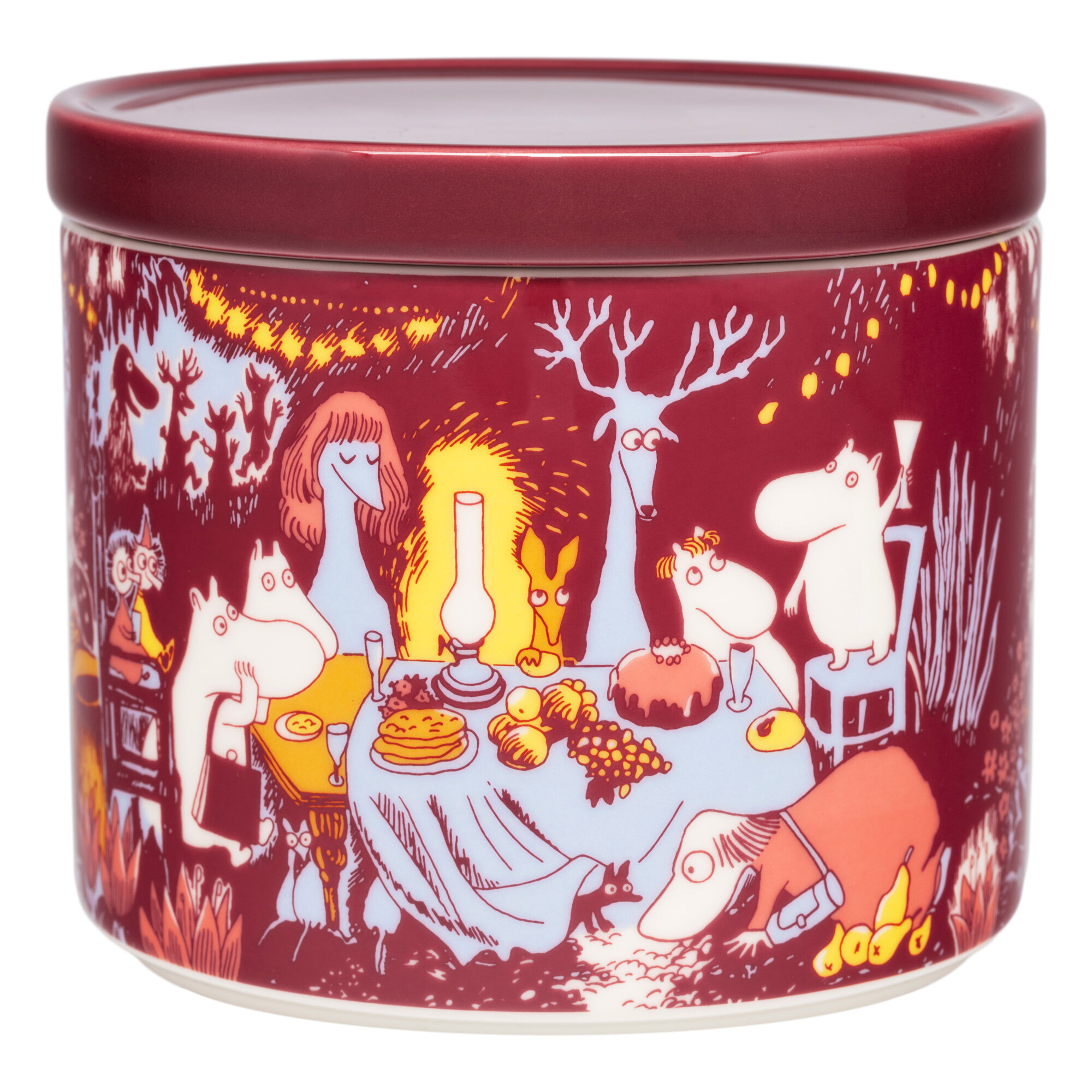 Moomin Arabia Muumi purkki, 0,7 L, Juhlan Aika | Finnish Design Shop